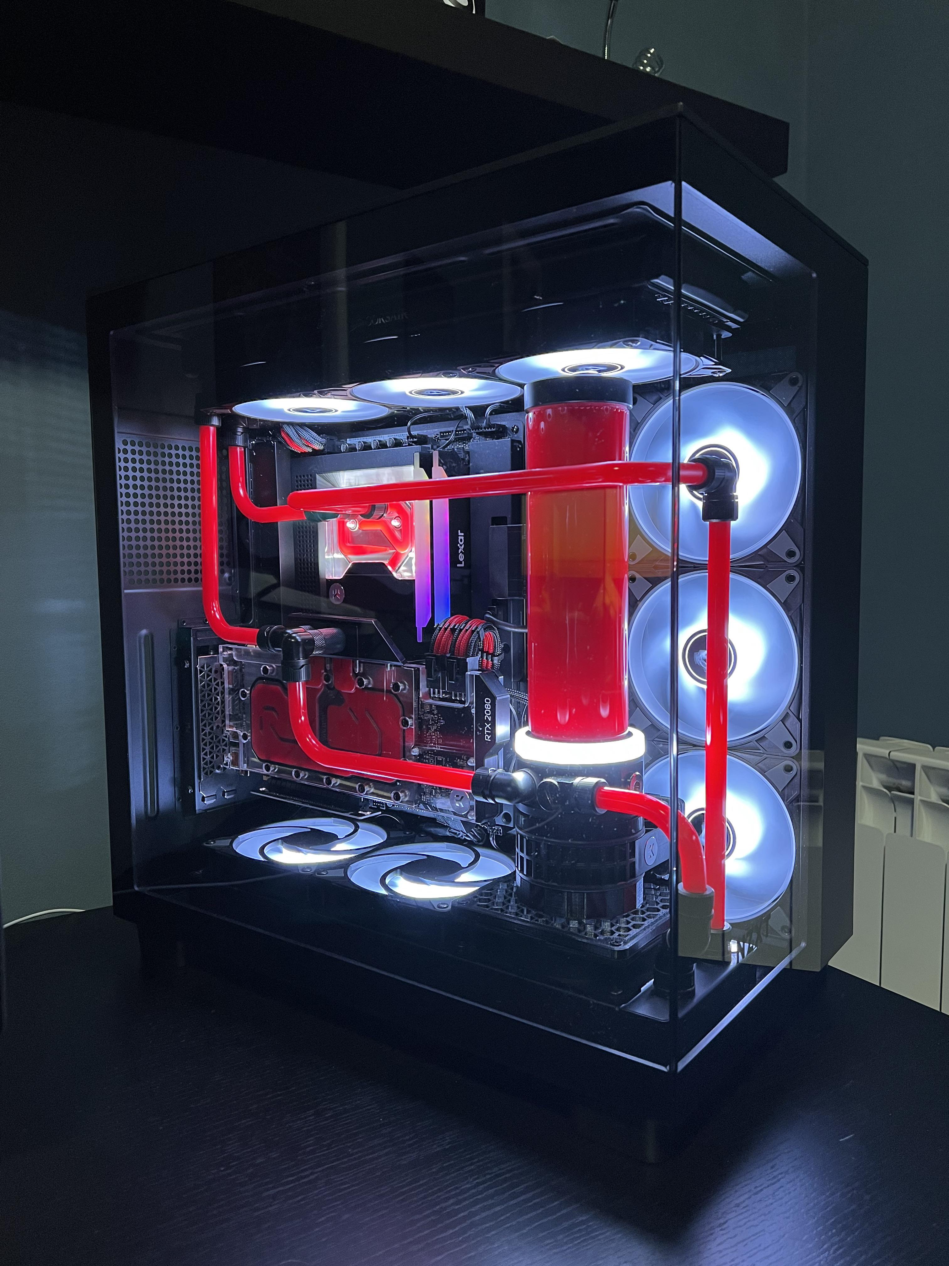 Upgraded to the new NZXT H9 Flow case | Scrolller