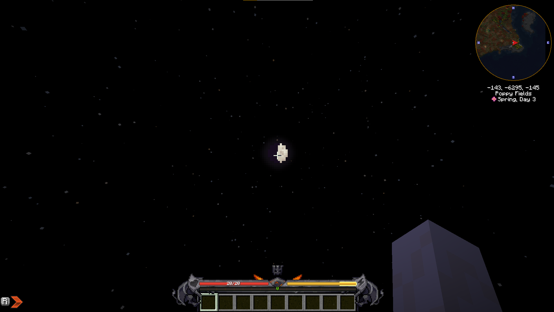 Infinitely falling through void, with no chunks loading. [Friends multiplayer world, modded ...
