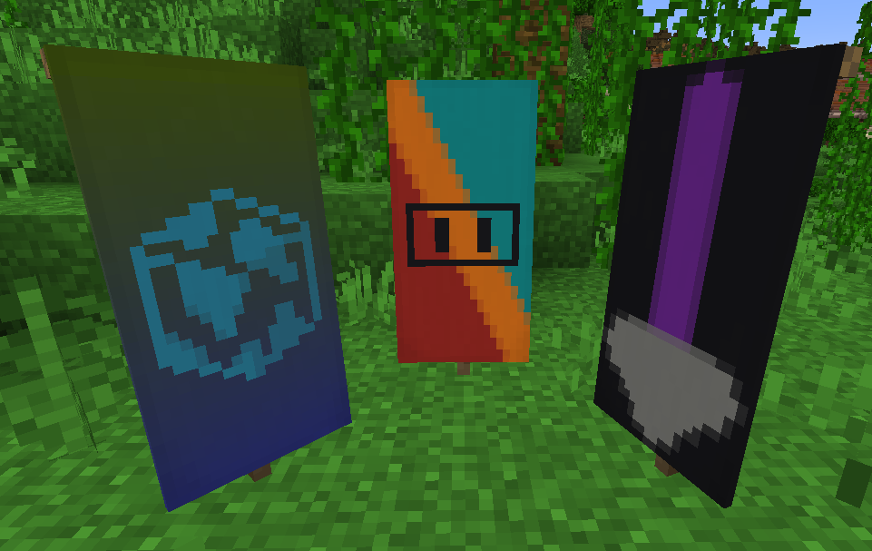 I made banners for the Minecraft dimensions | Scrolller