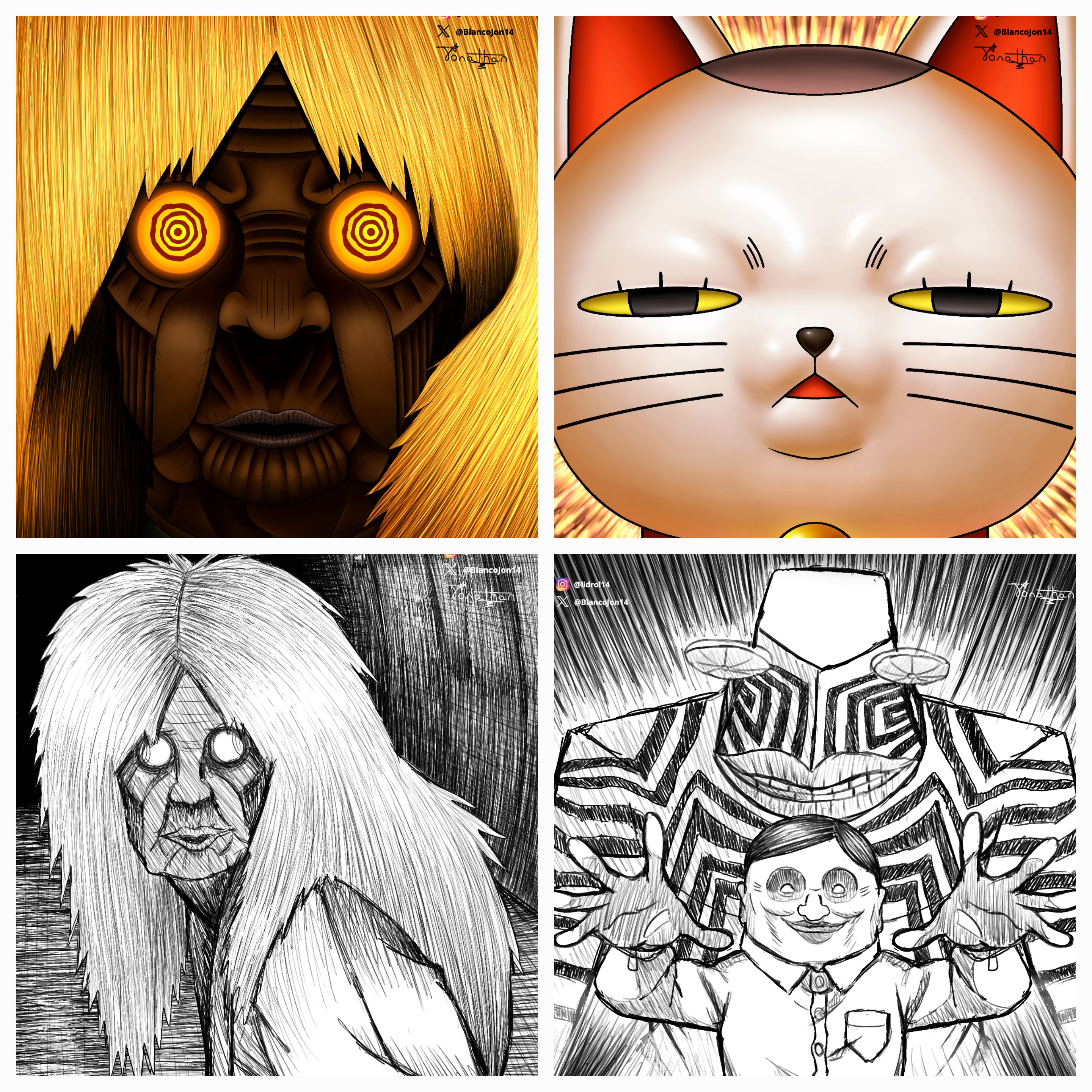 My october drawings | Scrolller