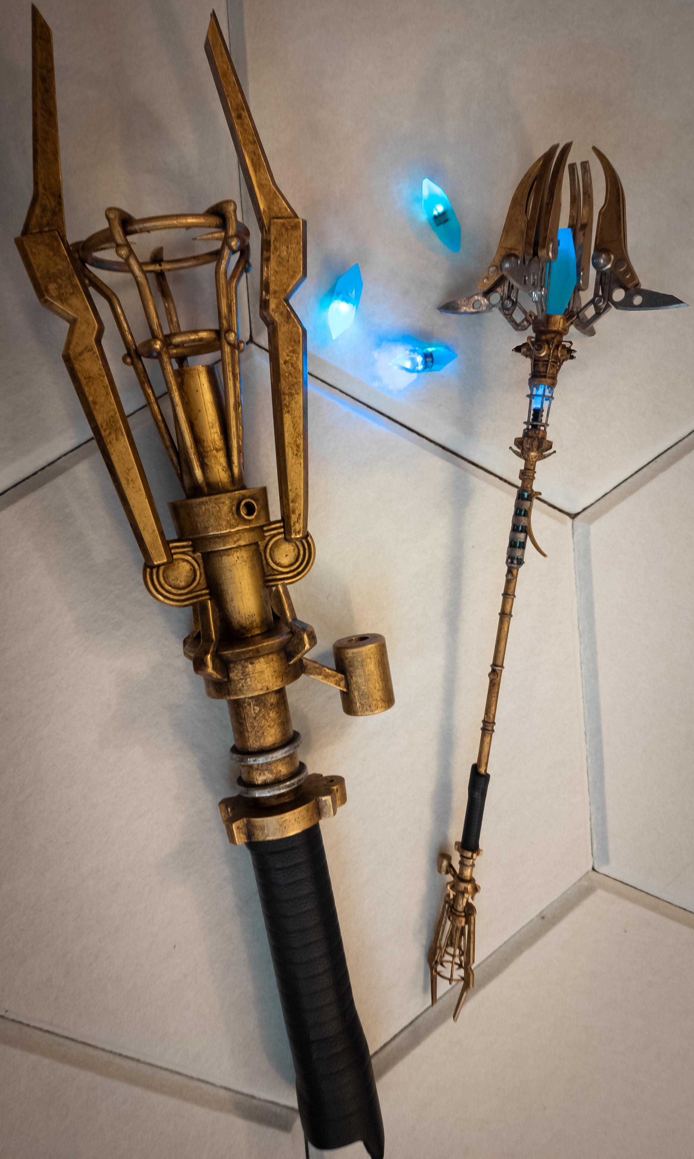 1:4 Scale Ice Staff | Scrolller