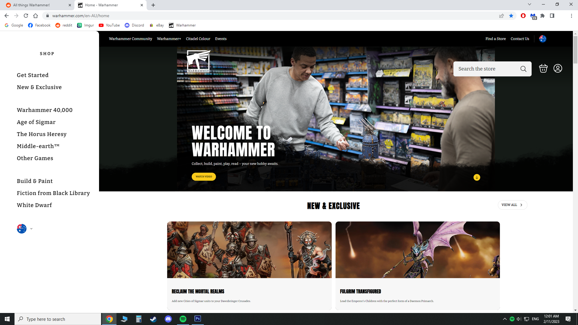 Discover more like Warhammer: How the new site should've looked (Mock Up Image) and Related ...