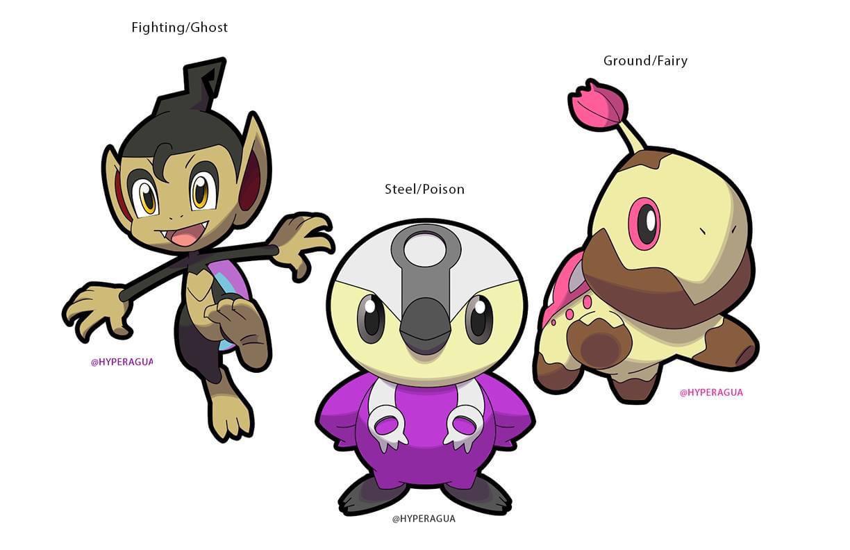 All set! Regional starters complete (oc) | Scrolller