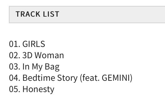 Jamie - One Bad Night (Teaser Image / Album Packaging & Tracklist) | Scrolller