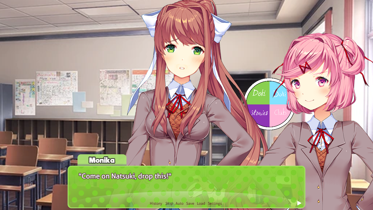 Monika and Yakuza. | Scrolller