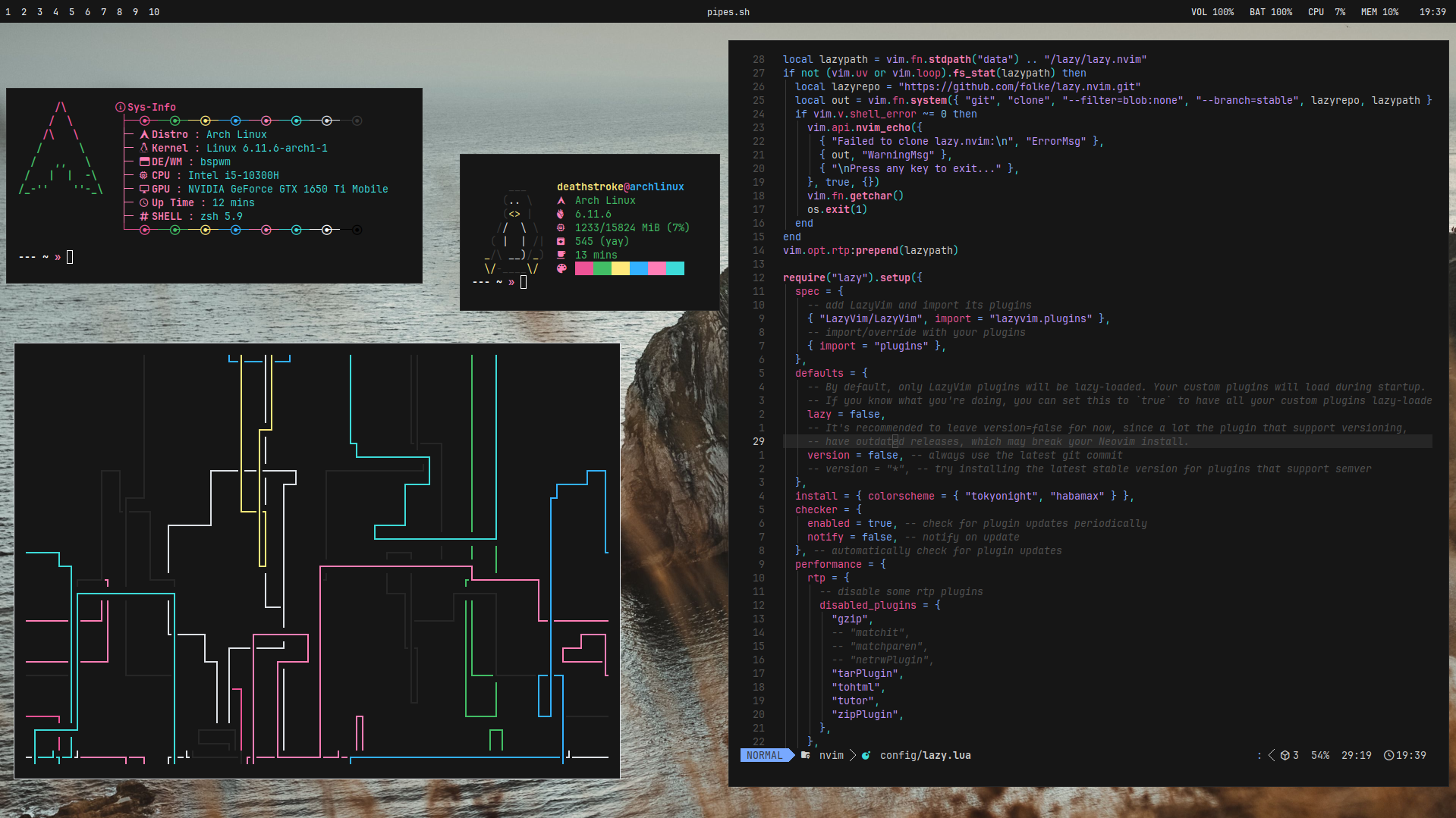 [Bspwm] oxocarbon | Scrolller