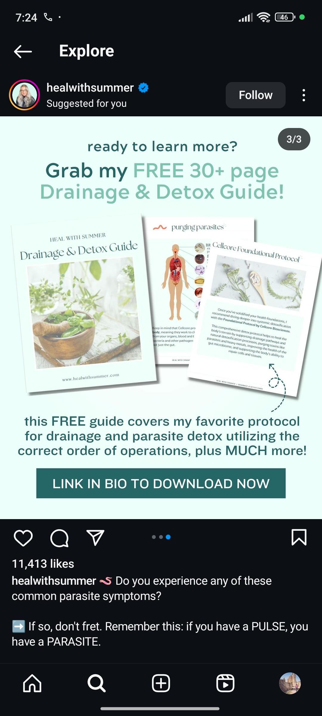 Parasite Cleansing: The 'shittiest' scam | Scrolller