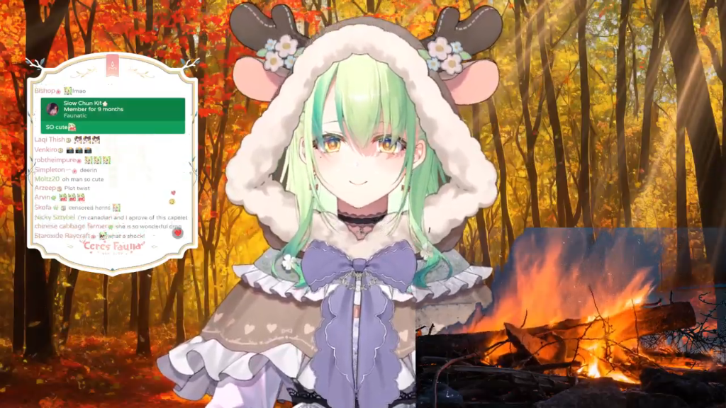 Fauna's new cape is so fluffy! | Scrolller