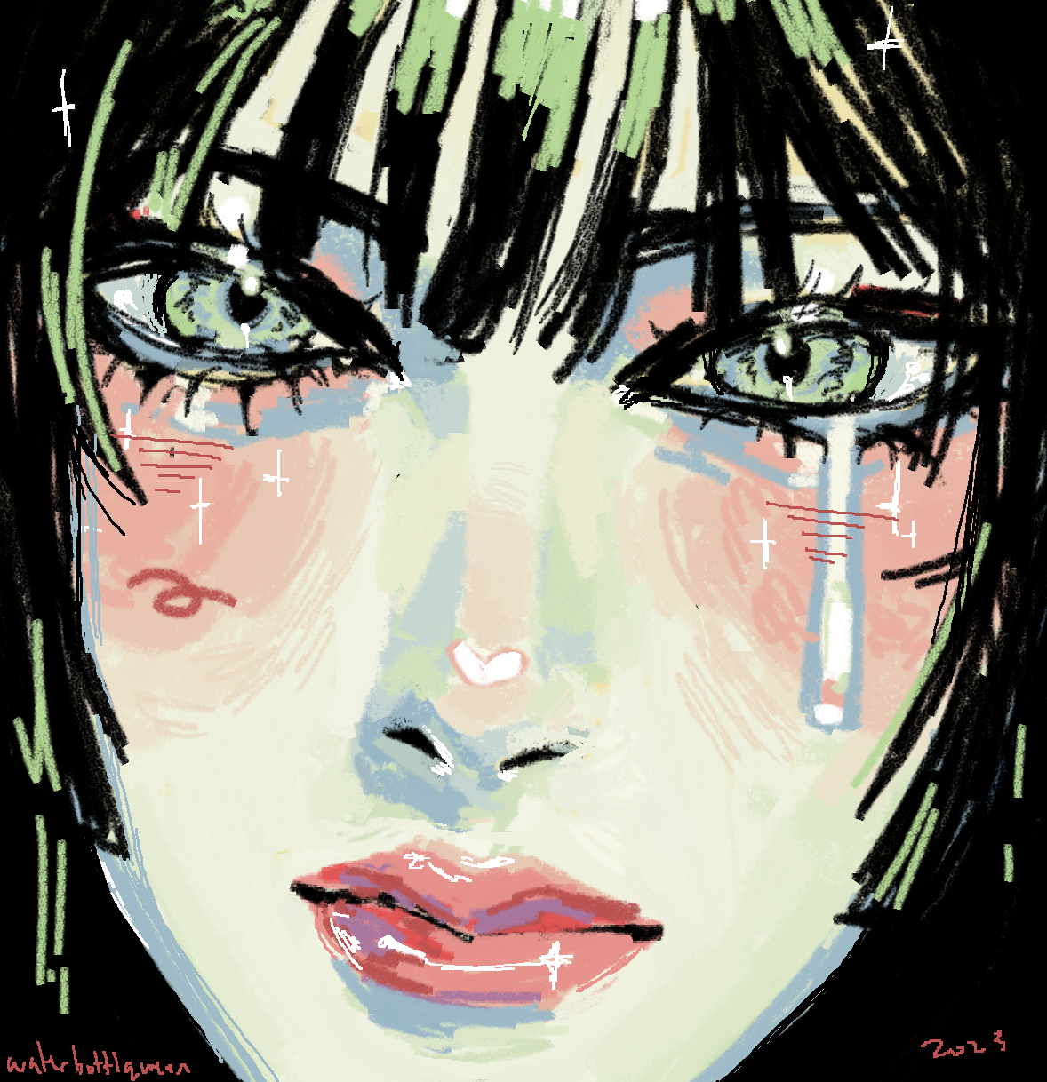 Painted some opm characters for practice (mspaint) | Scrolller