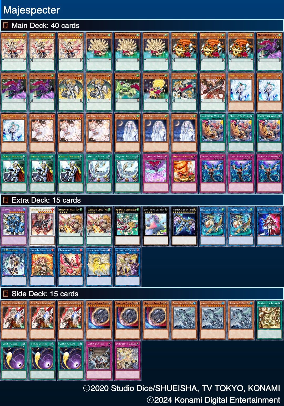 Can anyone help/critique my Majespecter Dracoslayer Deck? | Scrolller