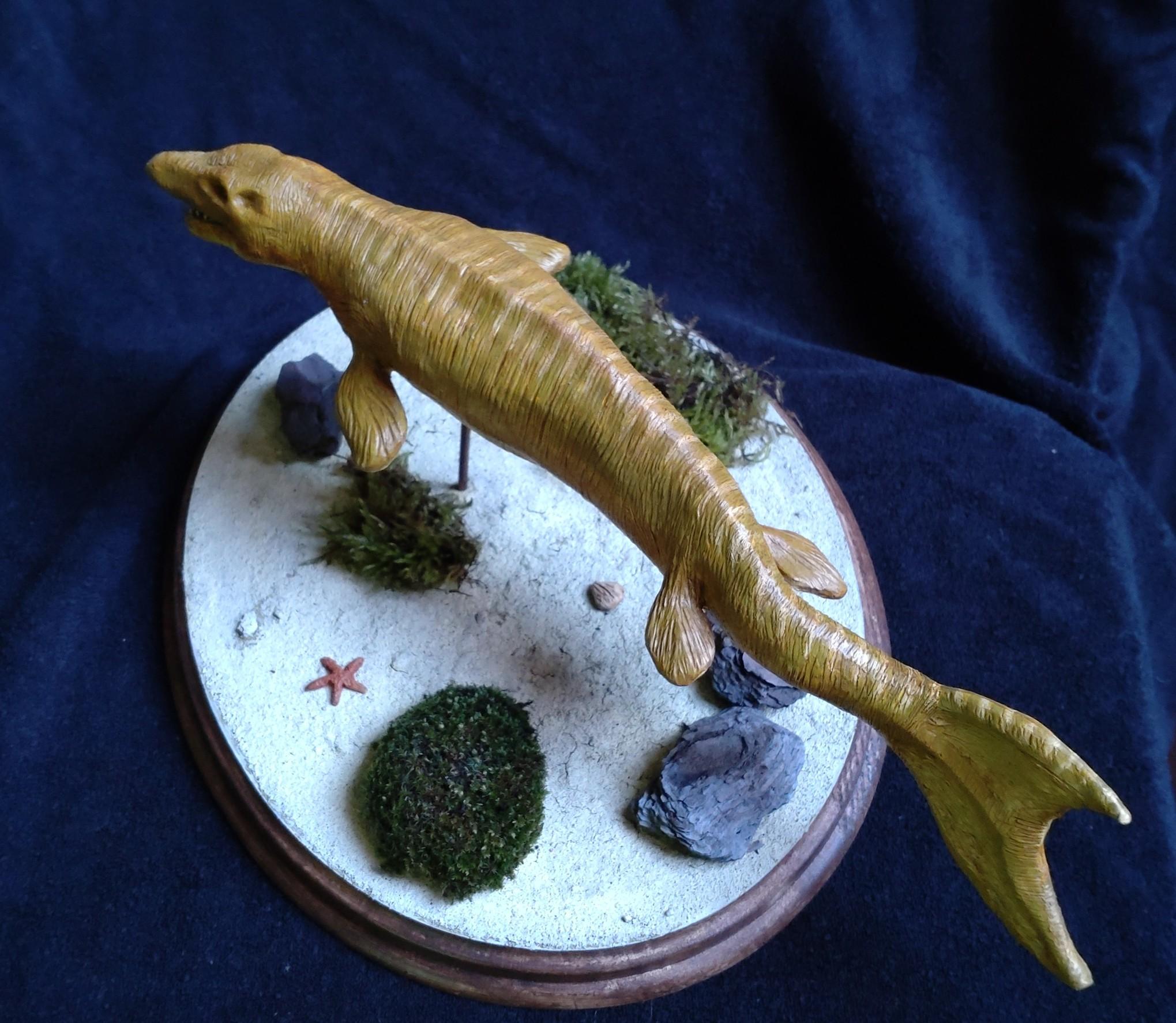 Mosasaurus (sculpted by me) | Scrolller