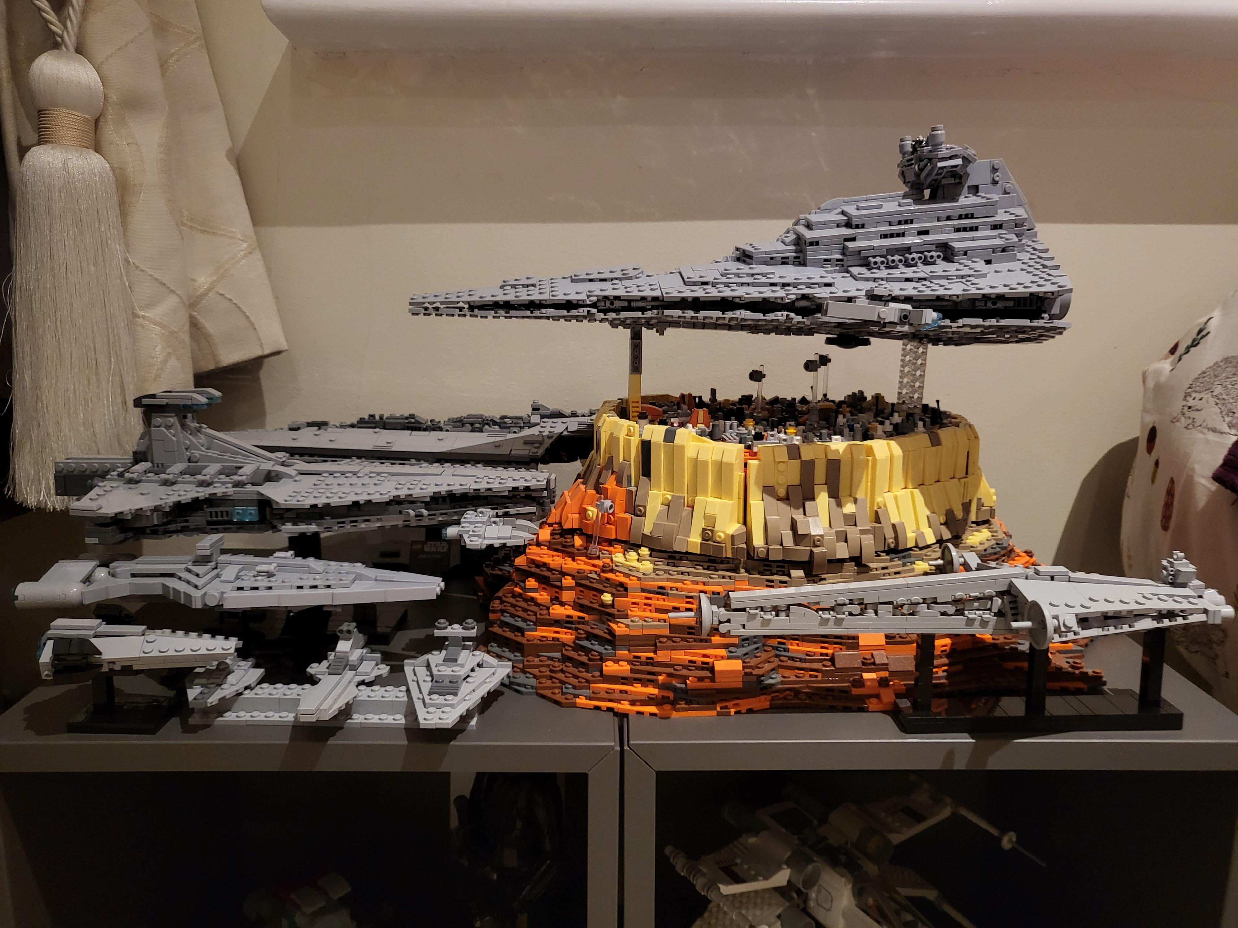 My custom Imperial Fleet, finished | Scrolller