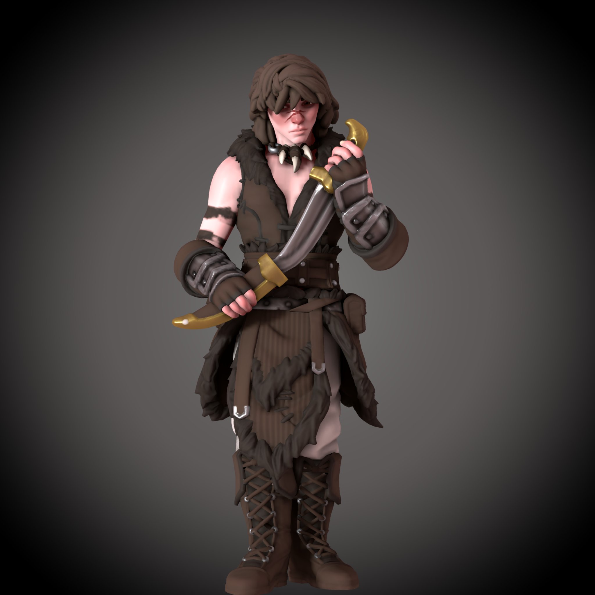 Young Barbarian and his Father | Scrolller