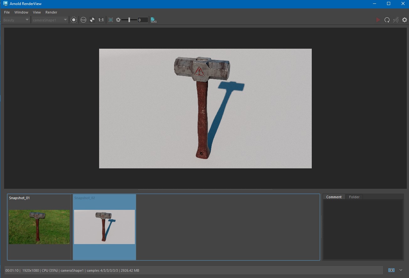 Discover more like Maya: So I have this issue, when I render the scene on the Arnold render veiw ...
