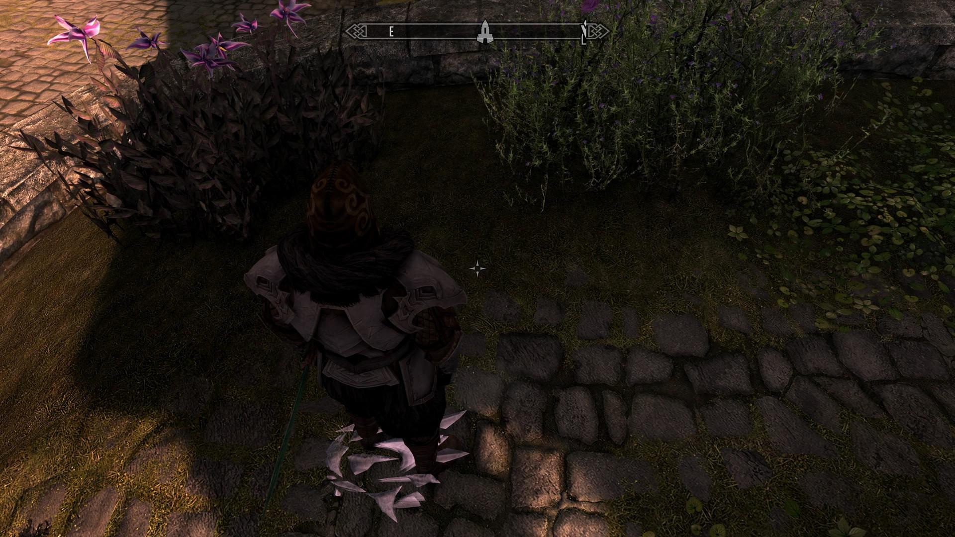 I have this ice affect under my feet and its really annoying, does anyone have a solution? (ps4 ...