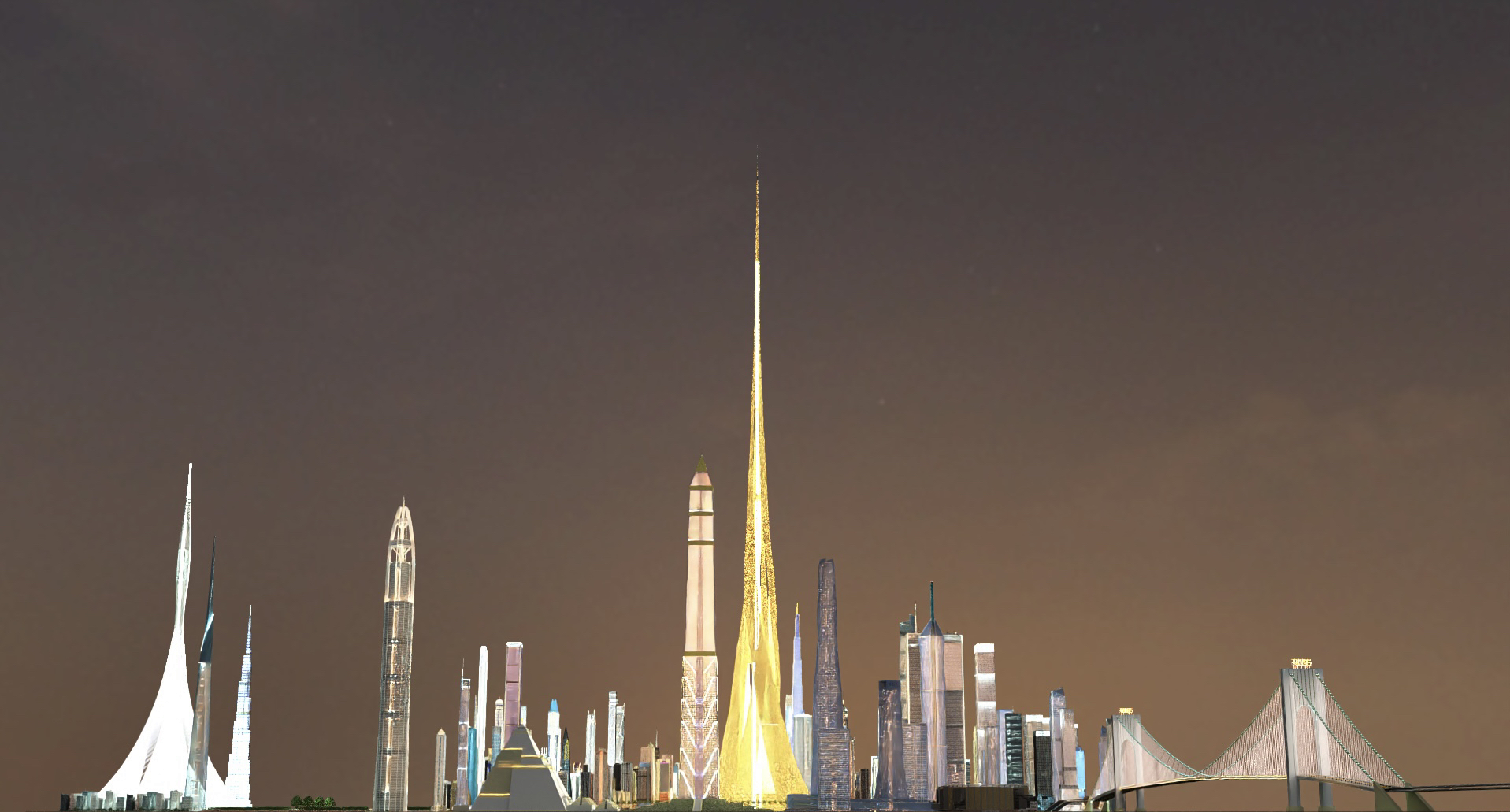 My version of the Dubai City Tower | Scrolller