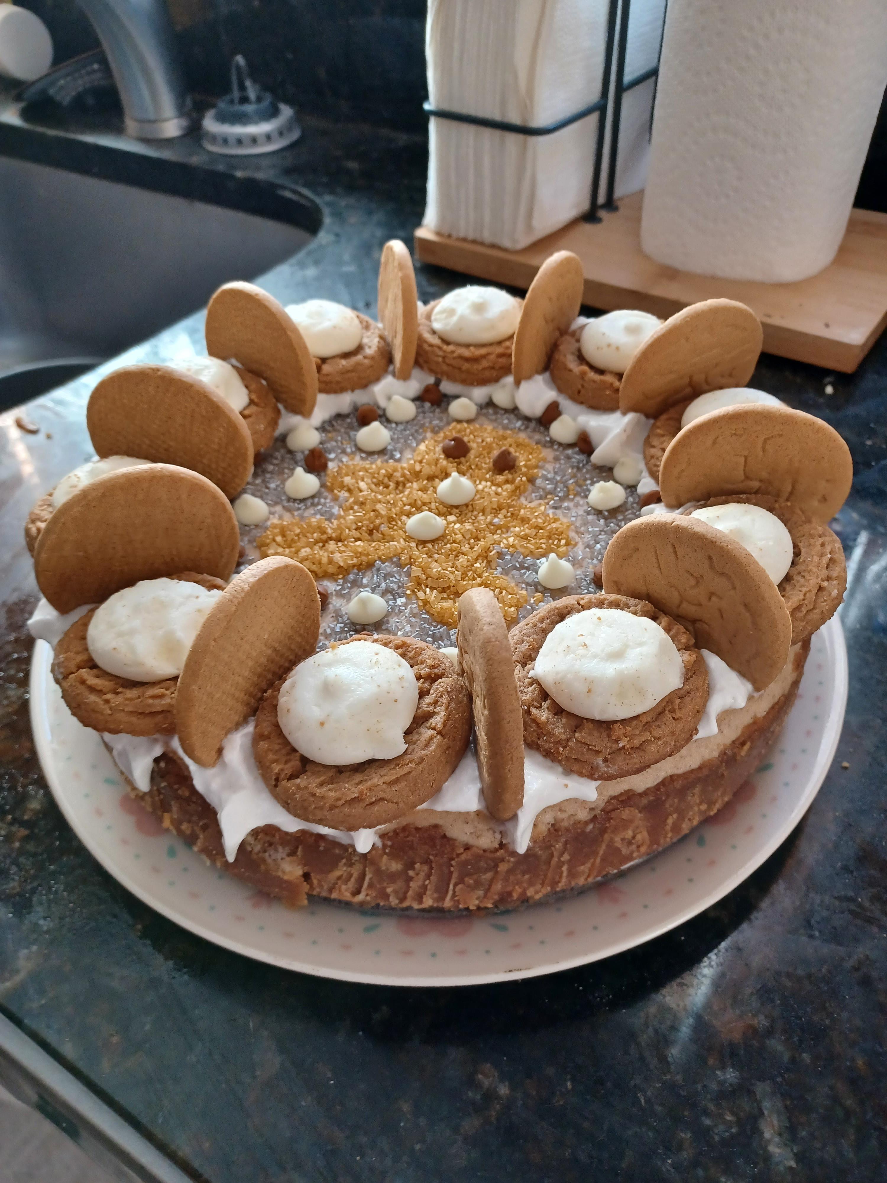 [homemade] Gingerbread Goat Cheese Cheesecake | Scrolller