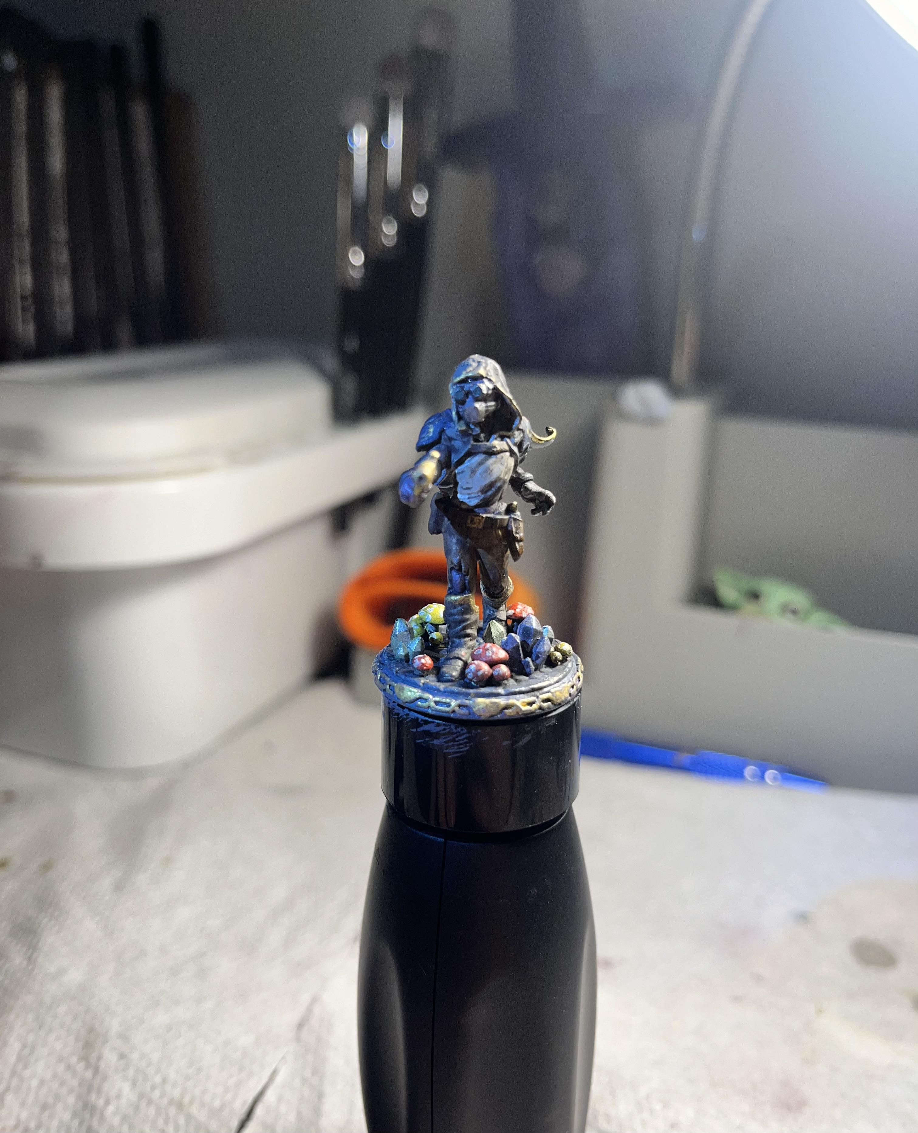 Custom Heroforge mini I just finished painting | Scrolller
