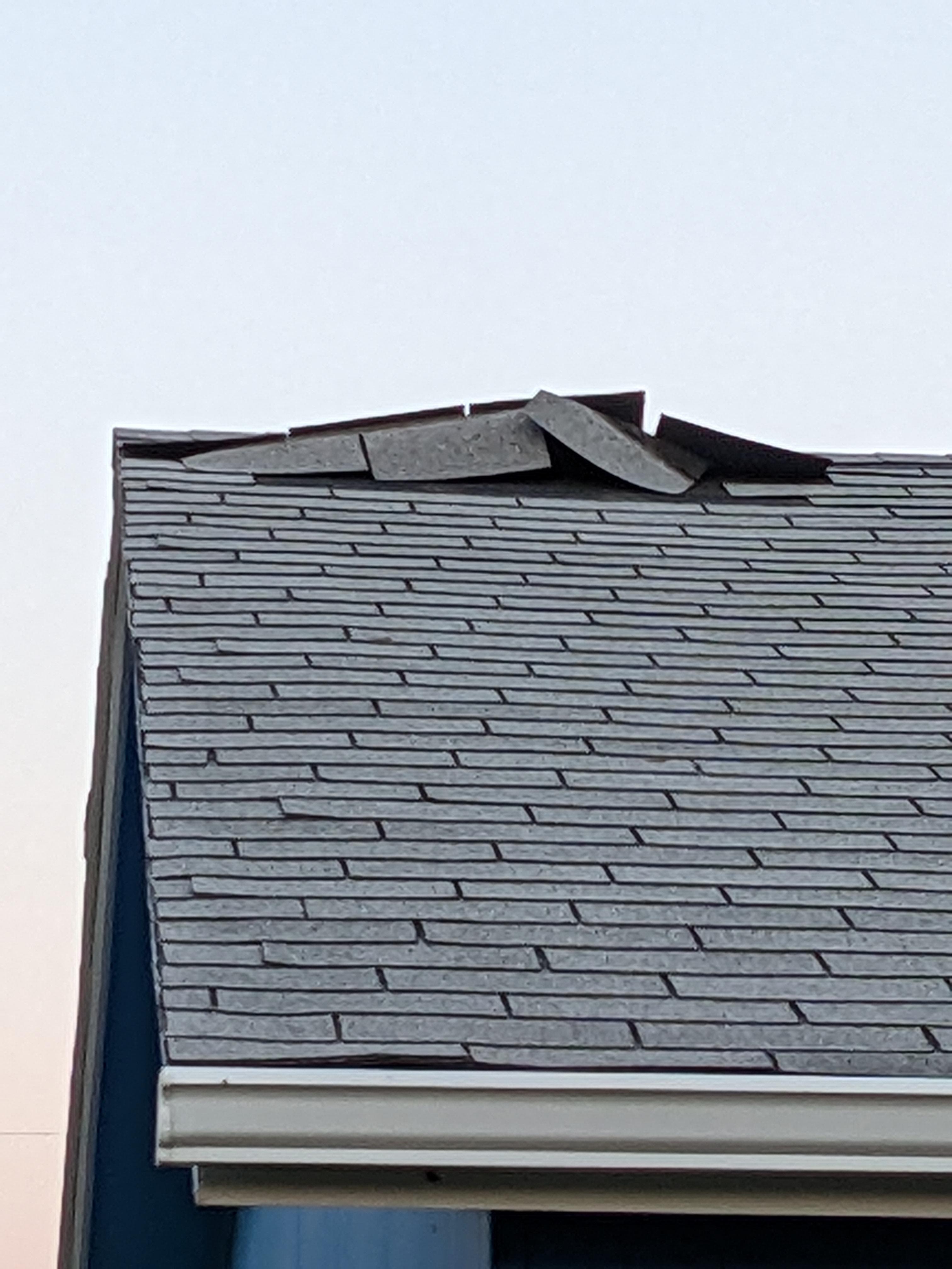 High winds damaged my shingles. Is this an insurance claim? | Scrolller