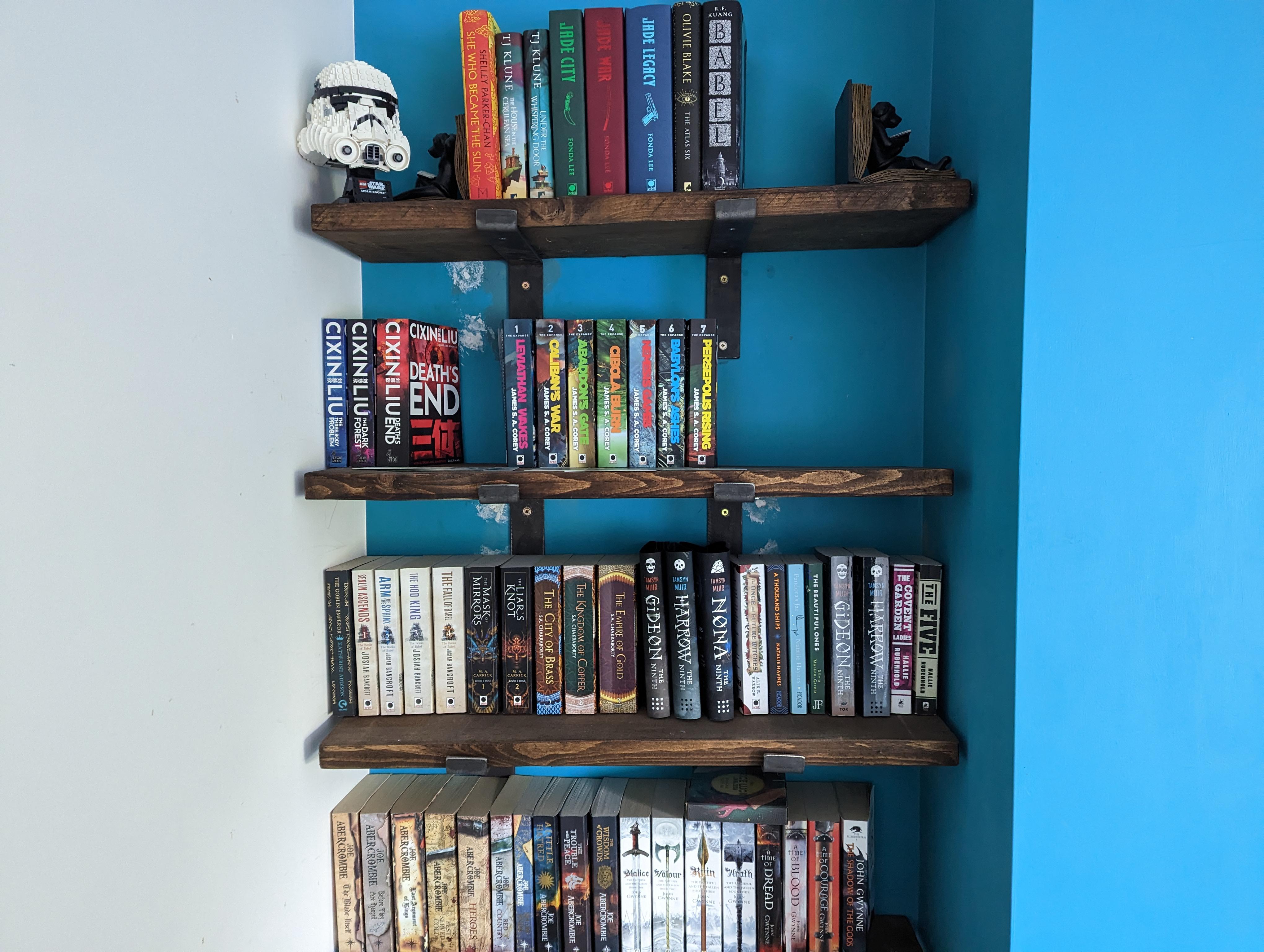 We've upgraded our book storage | Scrolller