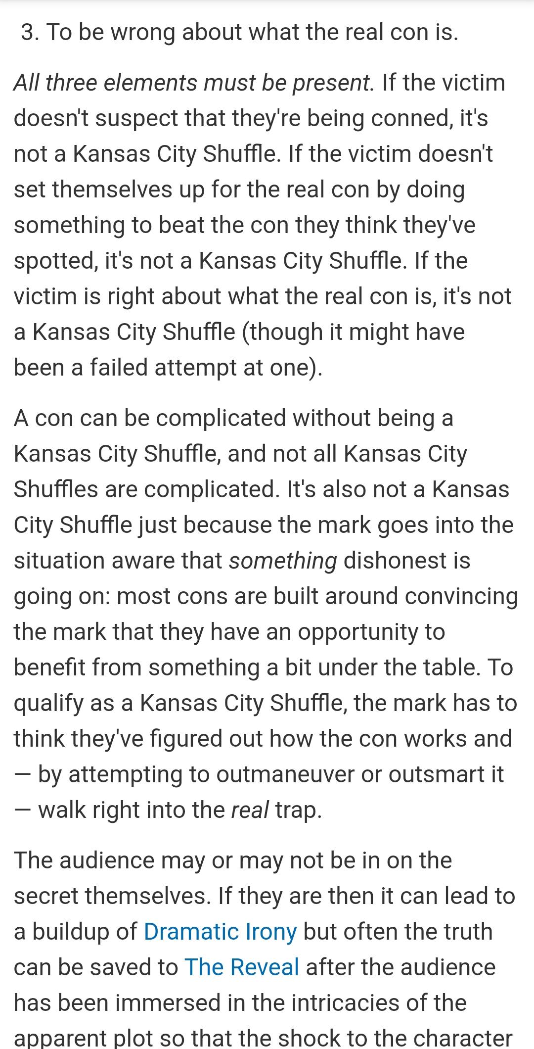 Nice explanation of the KC Shuffle | Scrolller