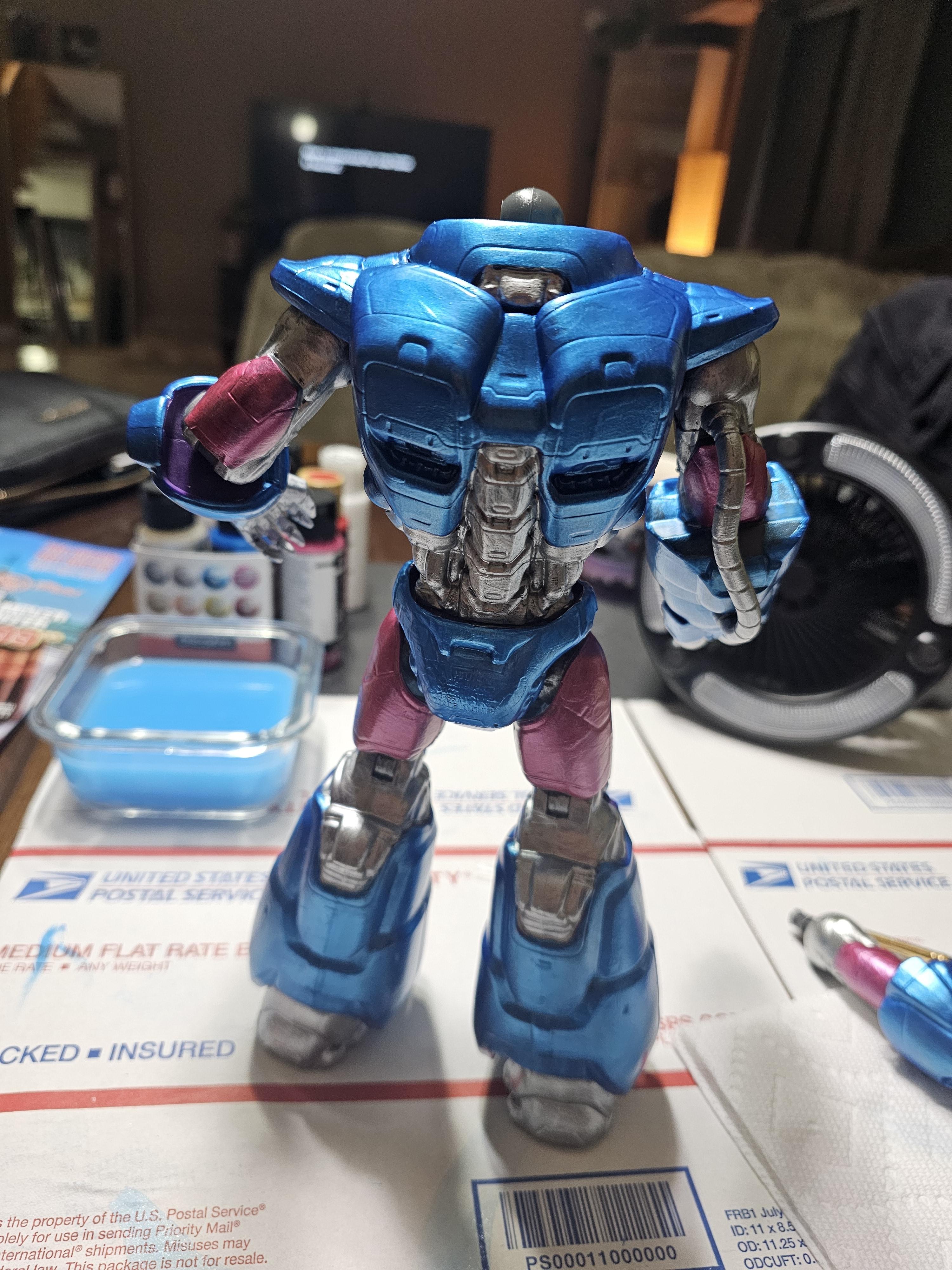 Zurg Sentinel body paint completed | Scrolller