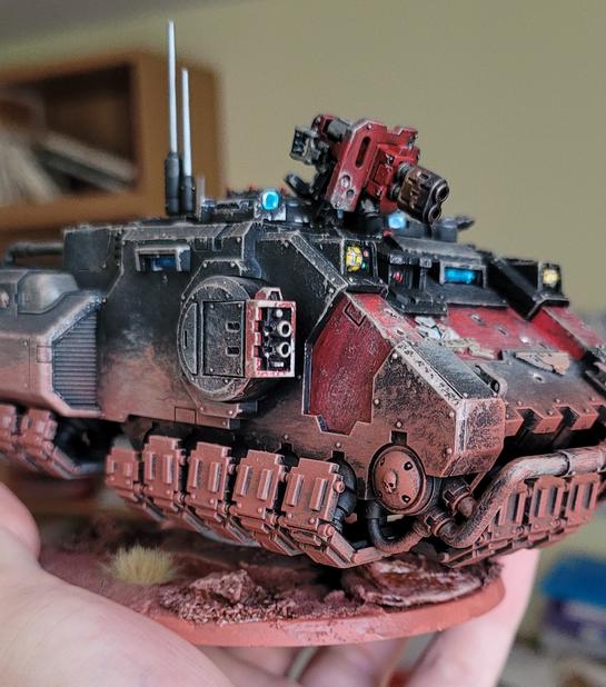 Black Templars Impulsor WIP | Scrolller