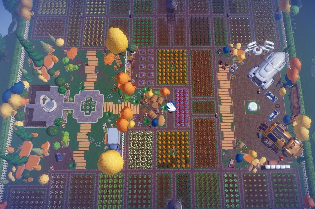 Floating island farm... | Scrolller