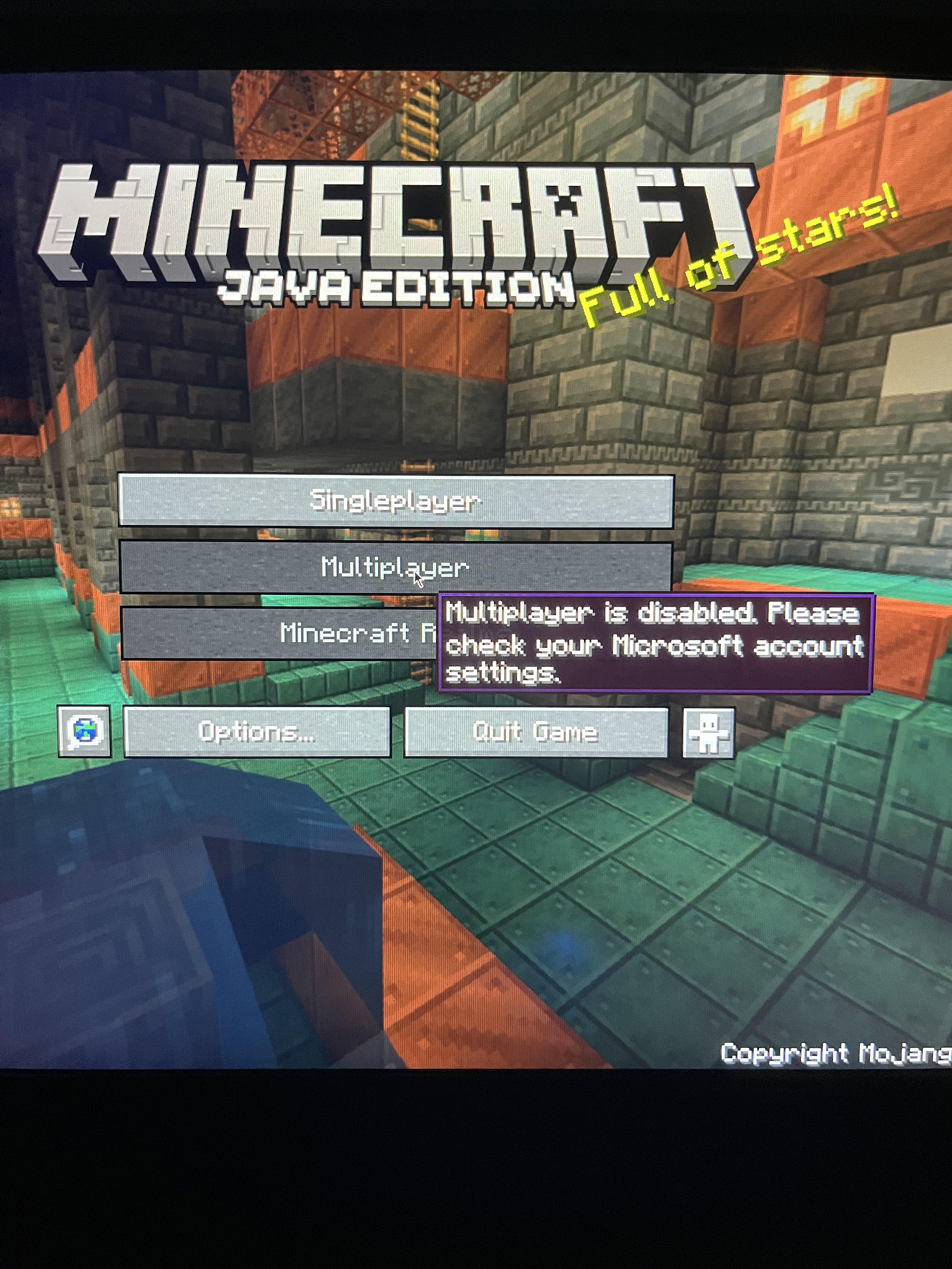 Can’t play multiplayer no matter what | Scrolller