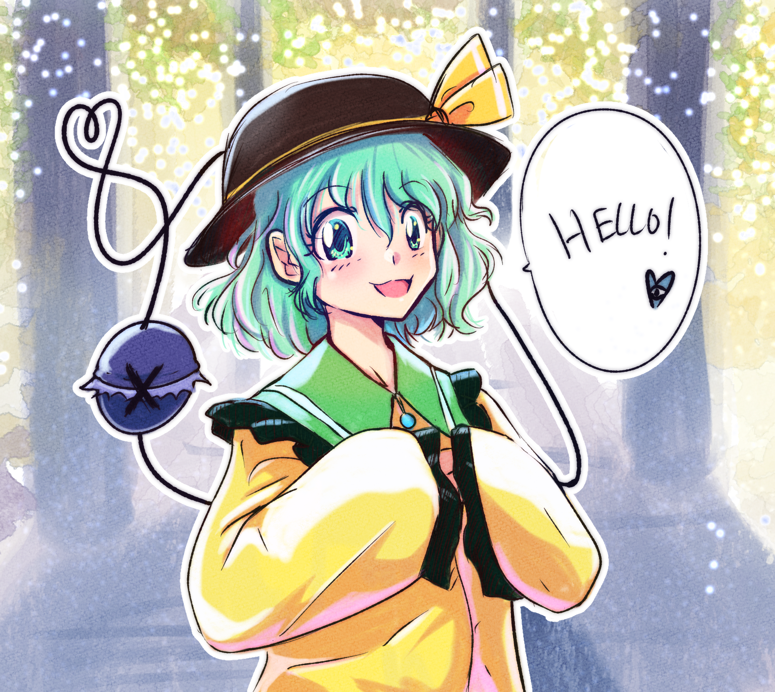 Koishi under different lighting | Scrolller