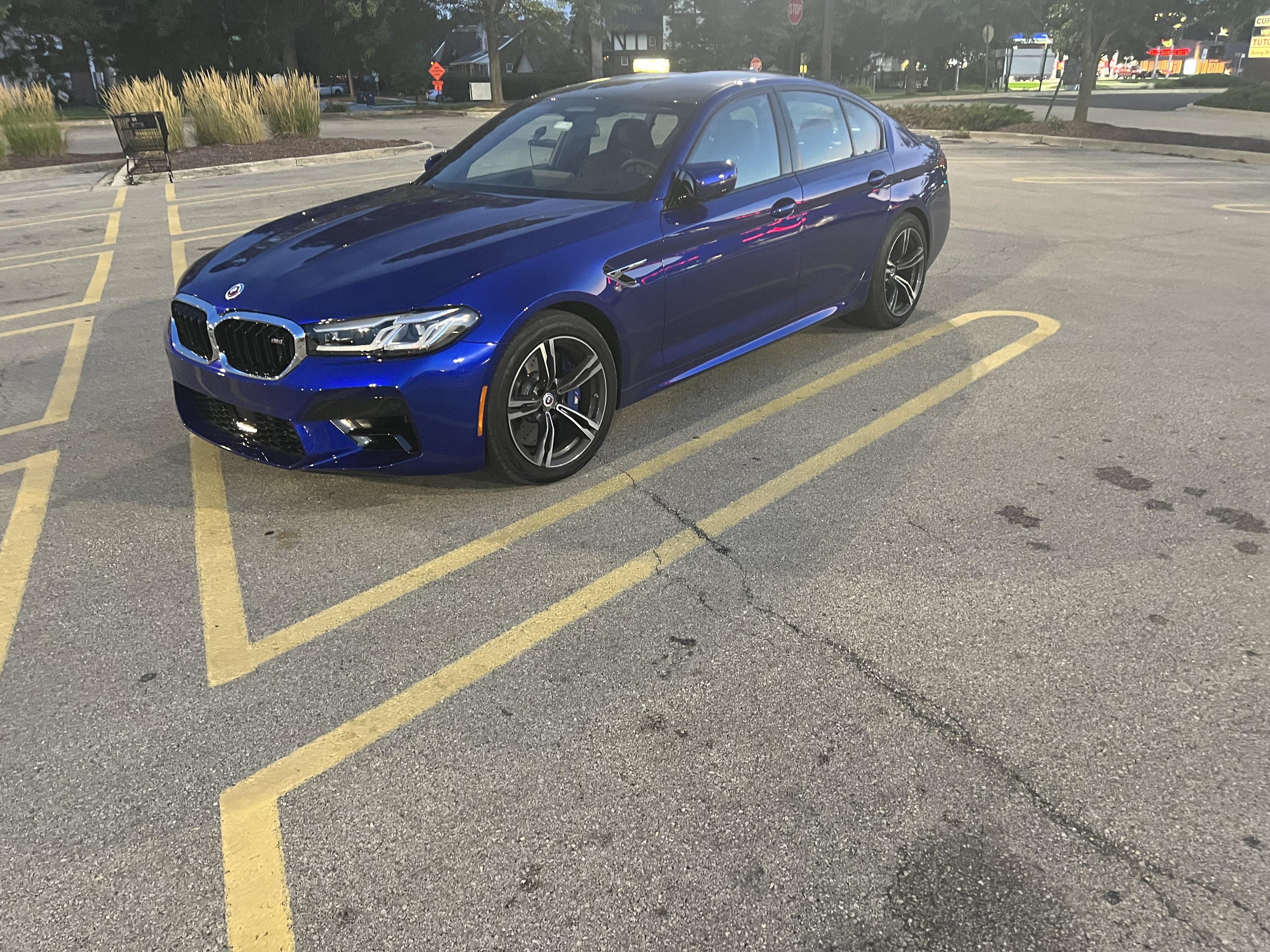 My new M5 in Marina Bay Blue | Scrolller