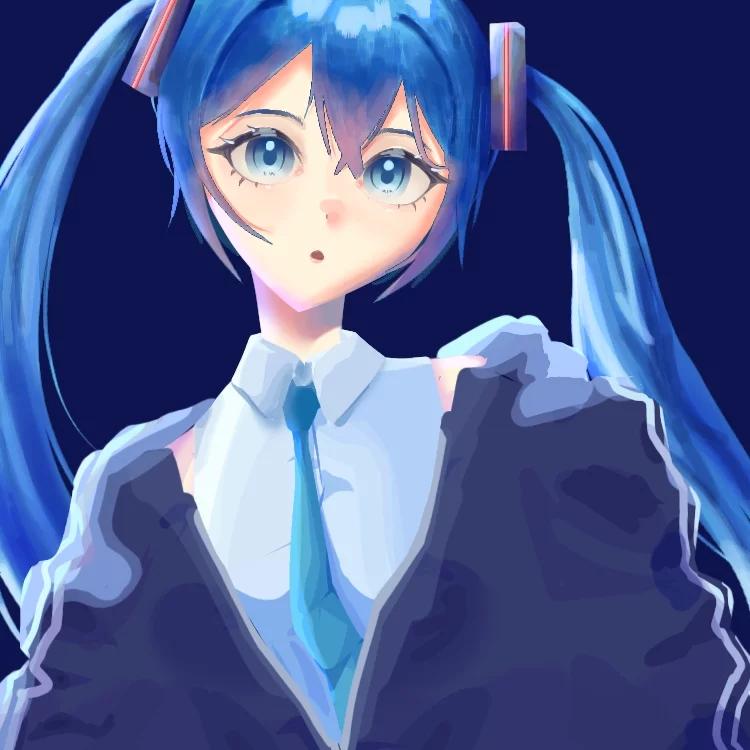 My last of 2023 and also the first of Hatsune Miku for 2024 (happy new year :DD) | Scrolller