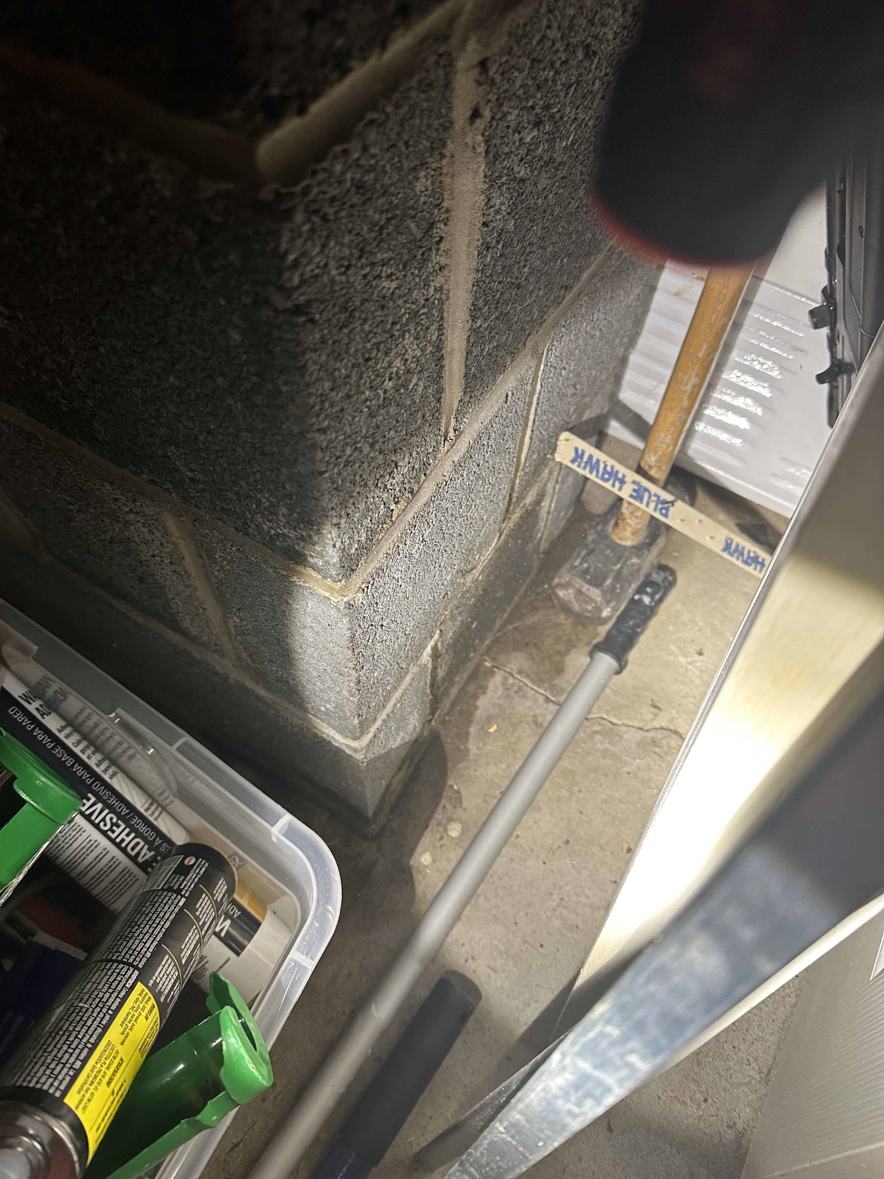 Chimney leaking into garage, is this the culprit? | Scrolller
