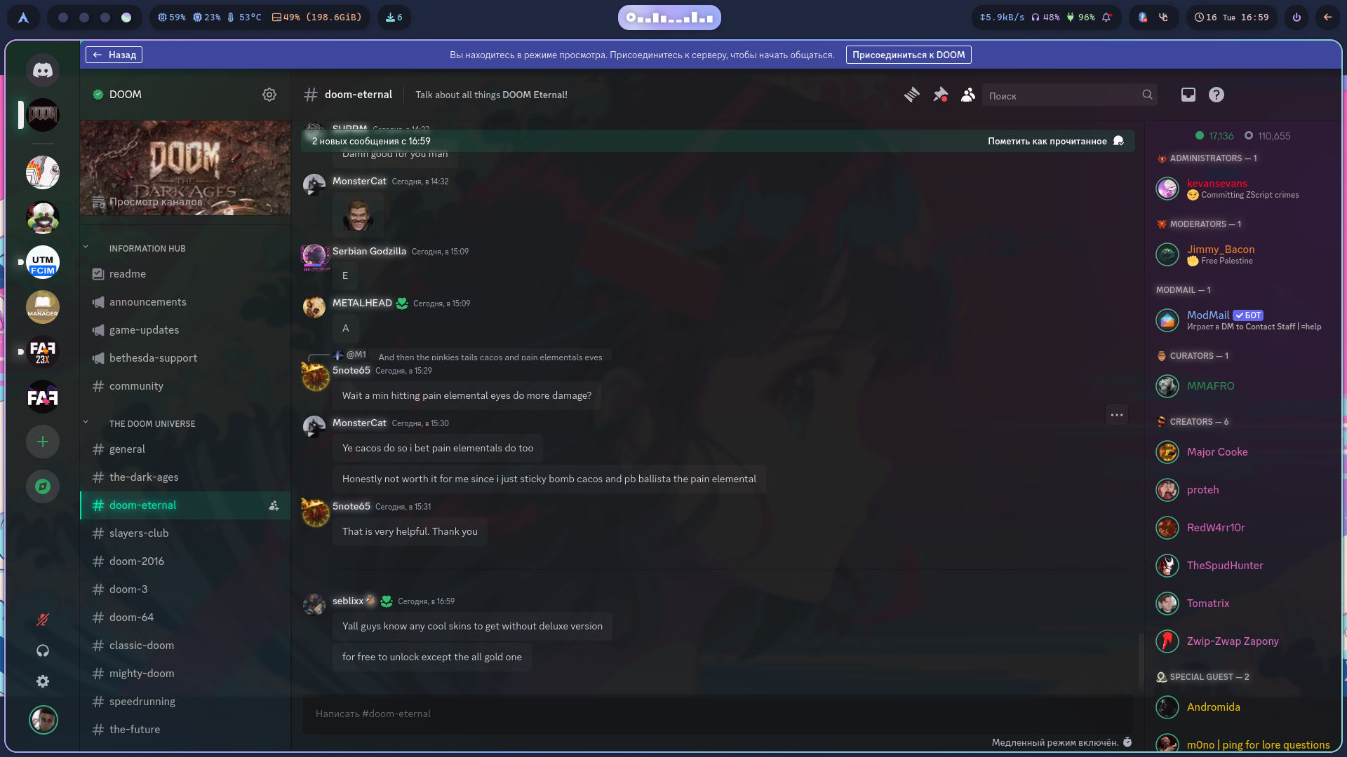 [hyprland] Tried to make something pretty and productive. Hope I succeeded | Scrolller