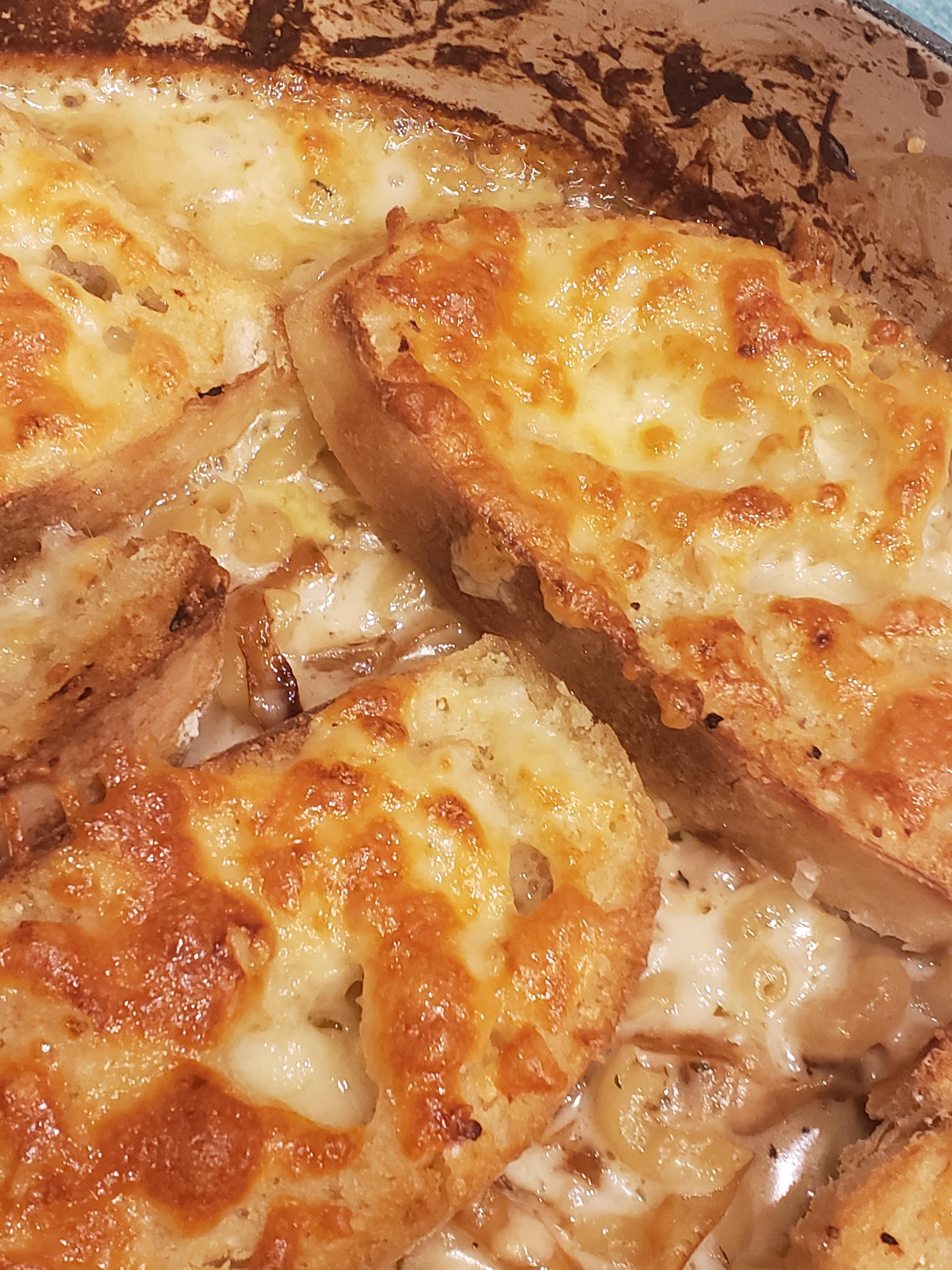 [homemade] French Onion Mac and Cheese | Scrolller