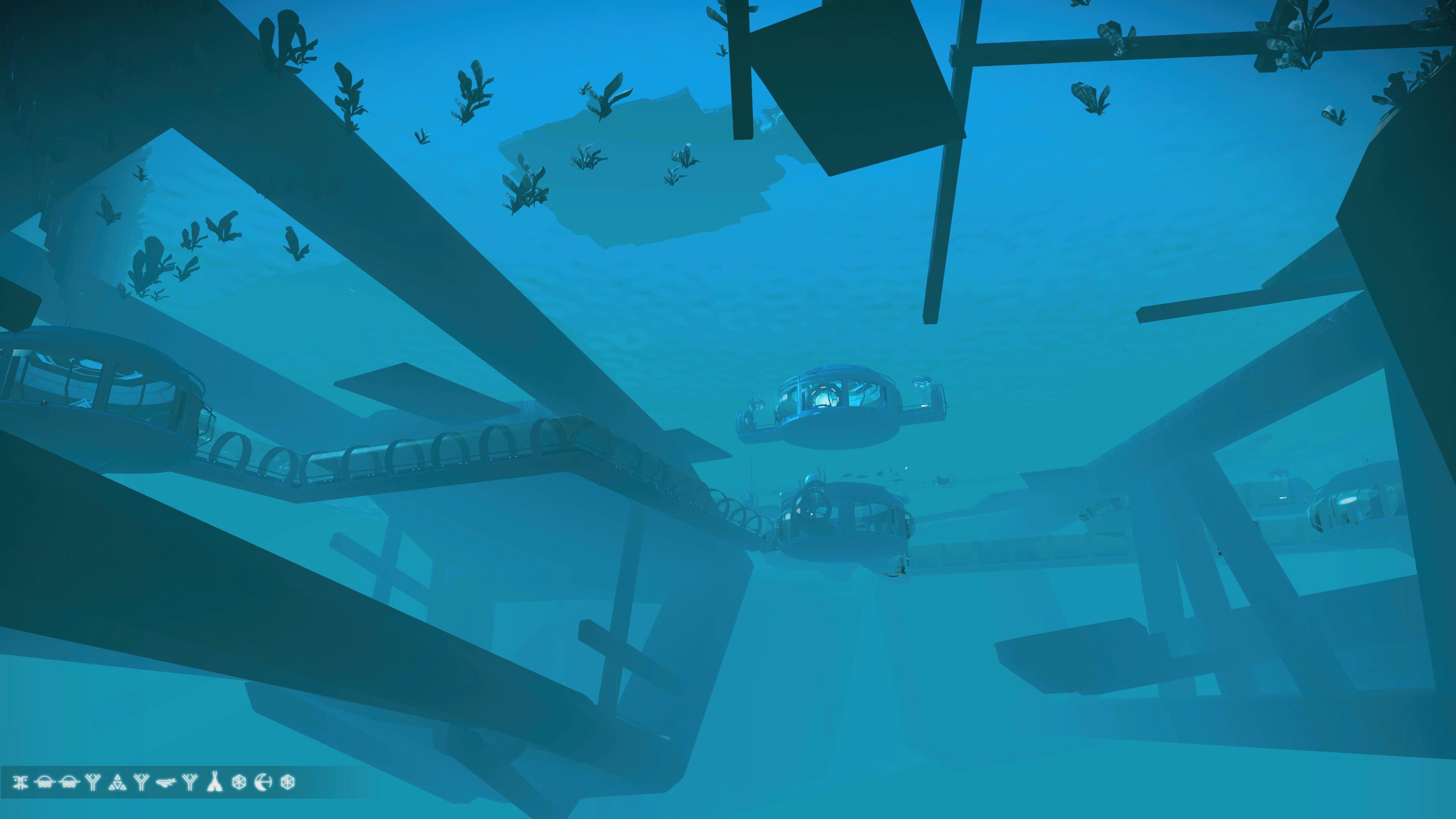 First of its kind: subterranean underwater base with 4x Salvaged Frigate Modules & more (Euclid ...