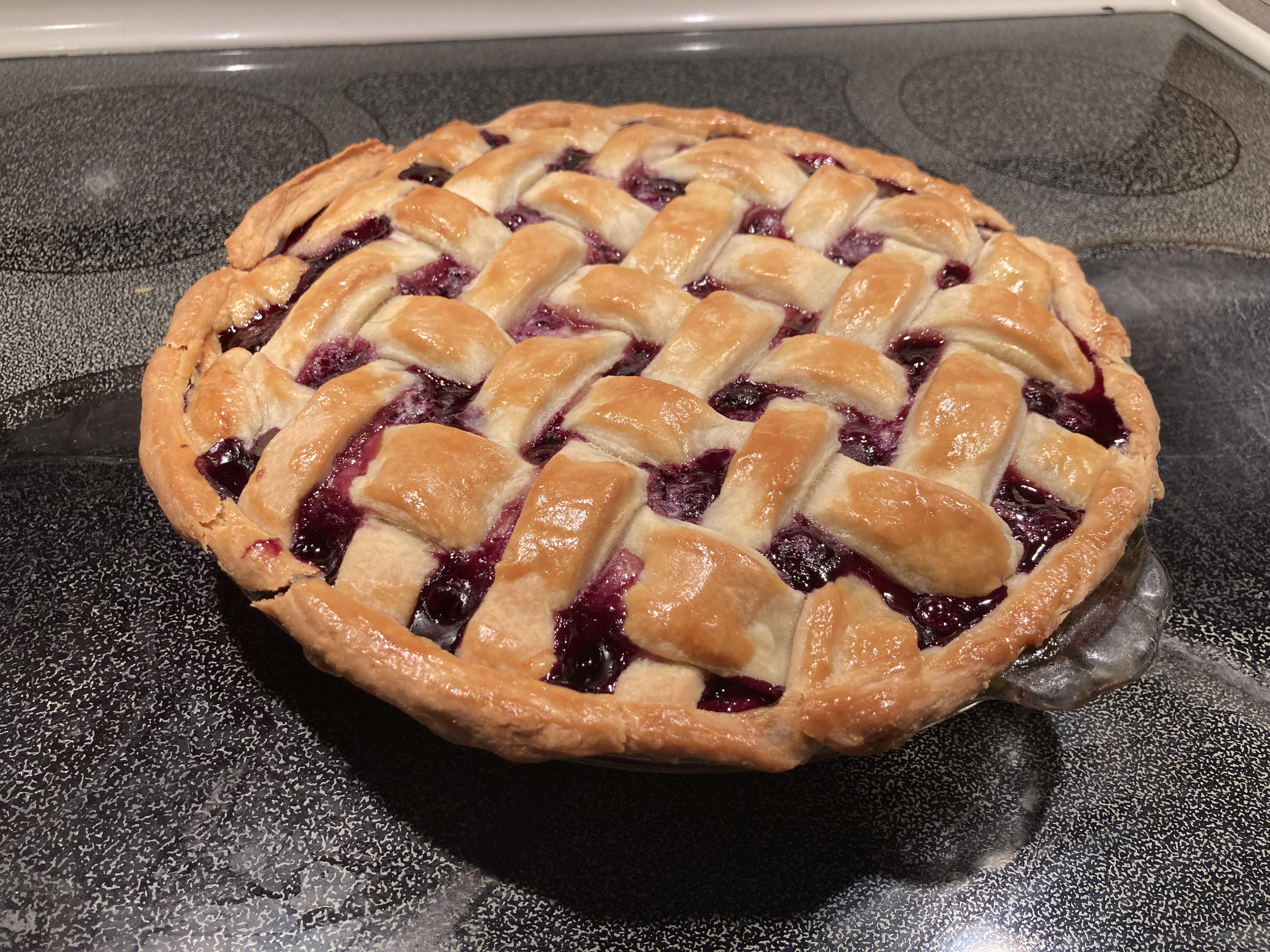 [homemade] Blueberry Pie | Scrolller
