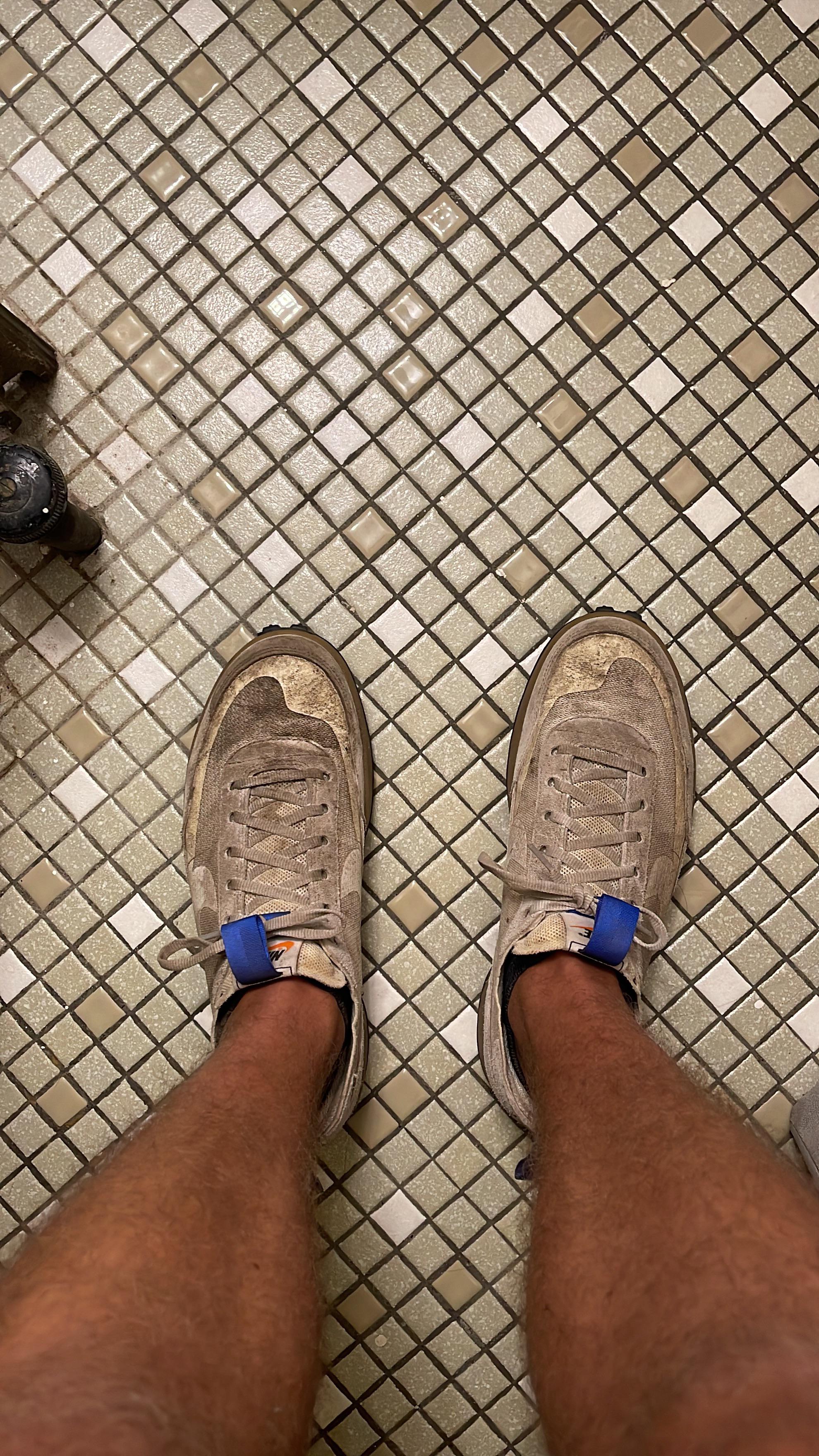 These (Tom Sachs GPS) clean well! Destroyed them them at Made In America, cleaned with ...