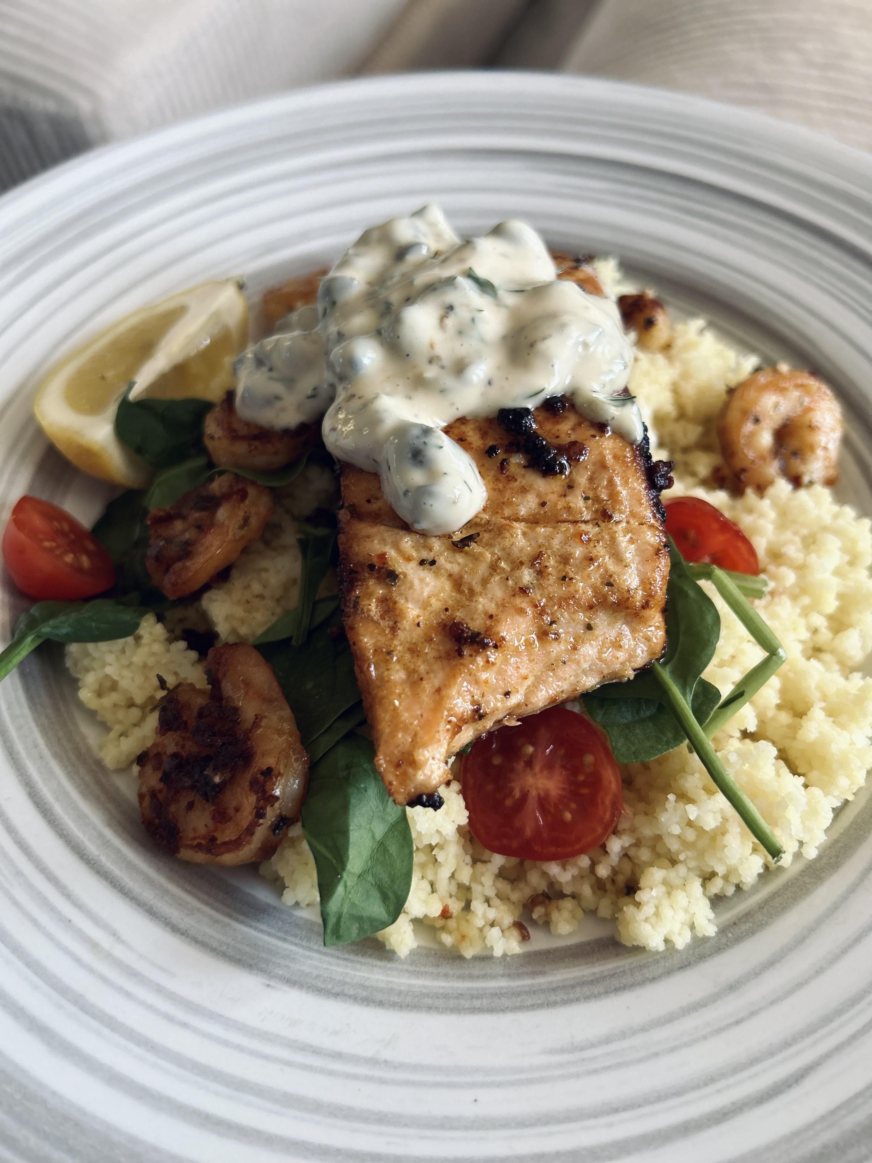 [homemade] Couscous with salmon. | Scrolller