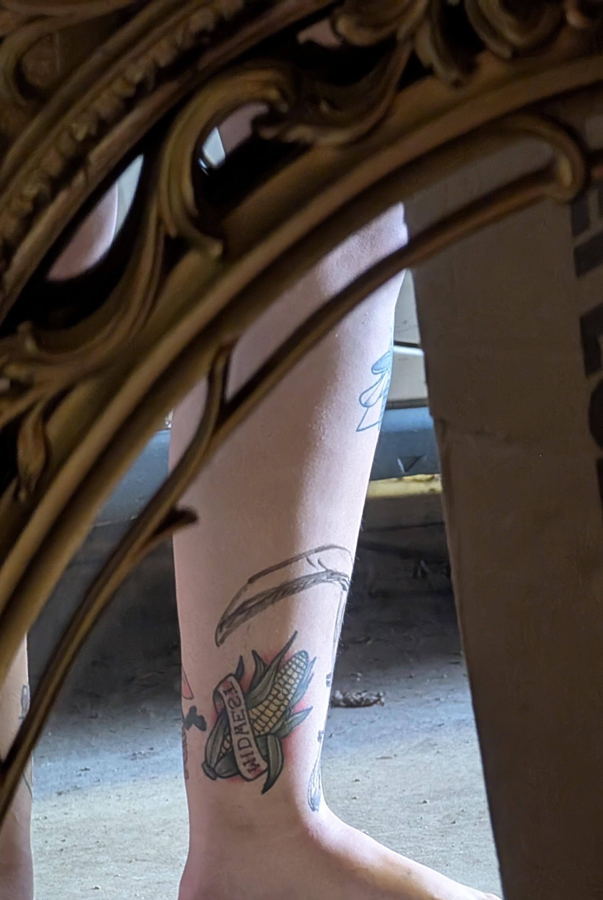 Scythe tattoo placement idea | Scrolller