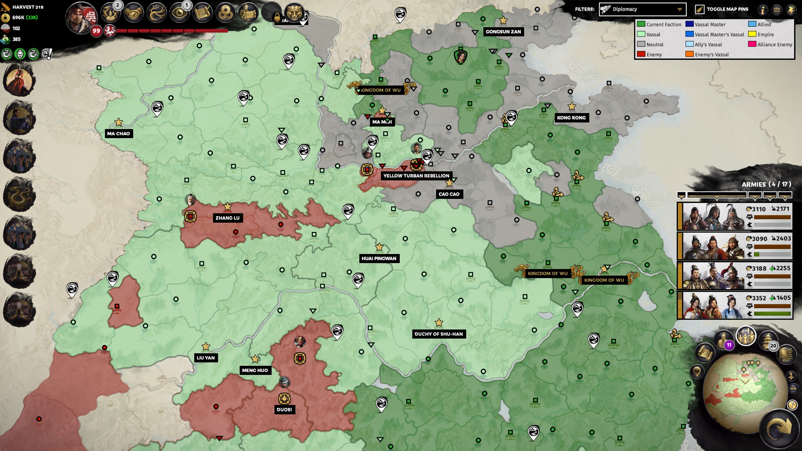 After 5 Years and 300 hours, finally completed a campaign in Three Kingdoms! | Scrolller