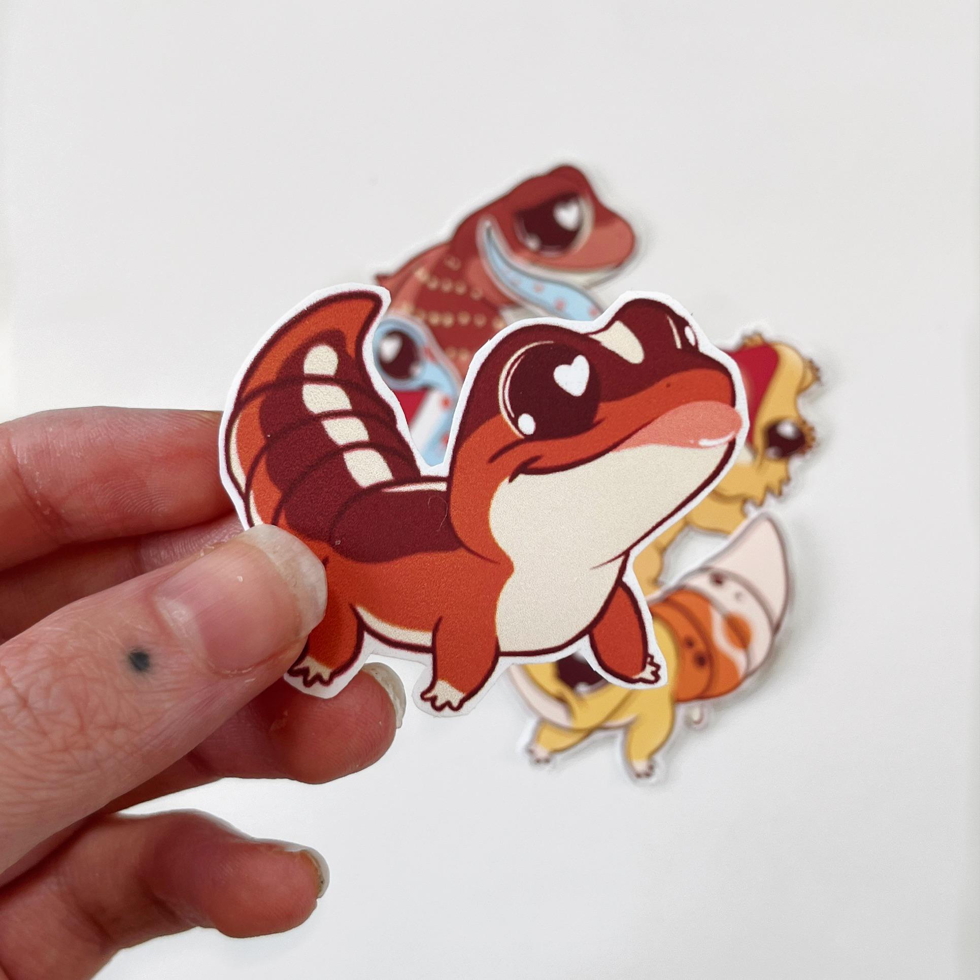 Made some Gecko stickers ☺️ | Scrolller