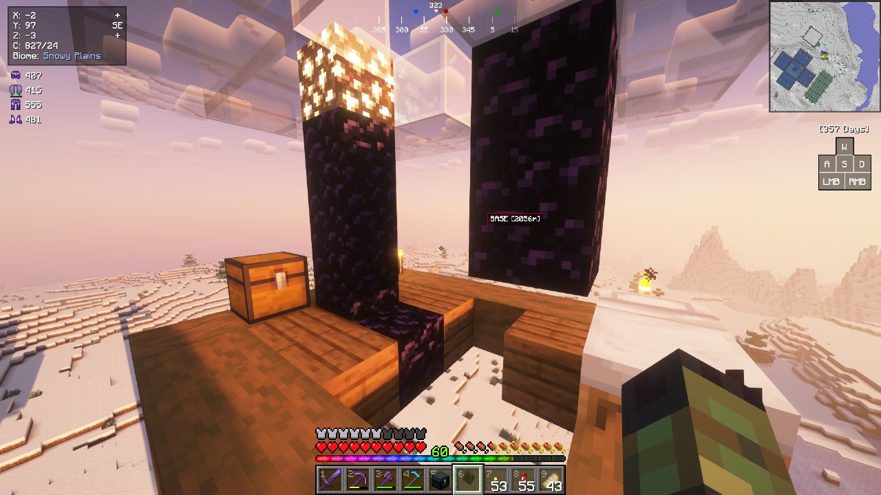 Random 3x3 hole at spawn | Scrolller