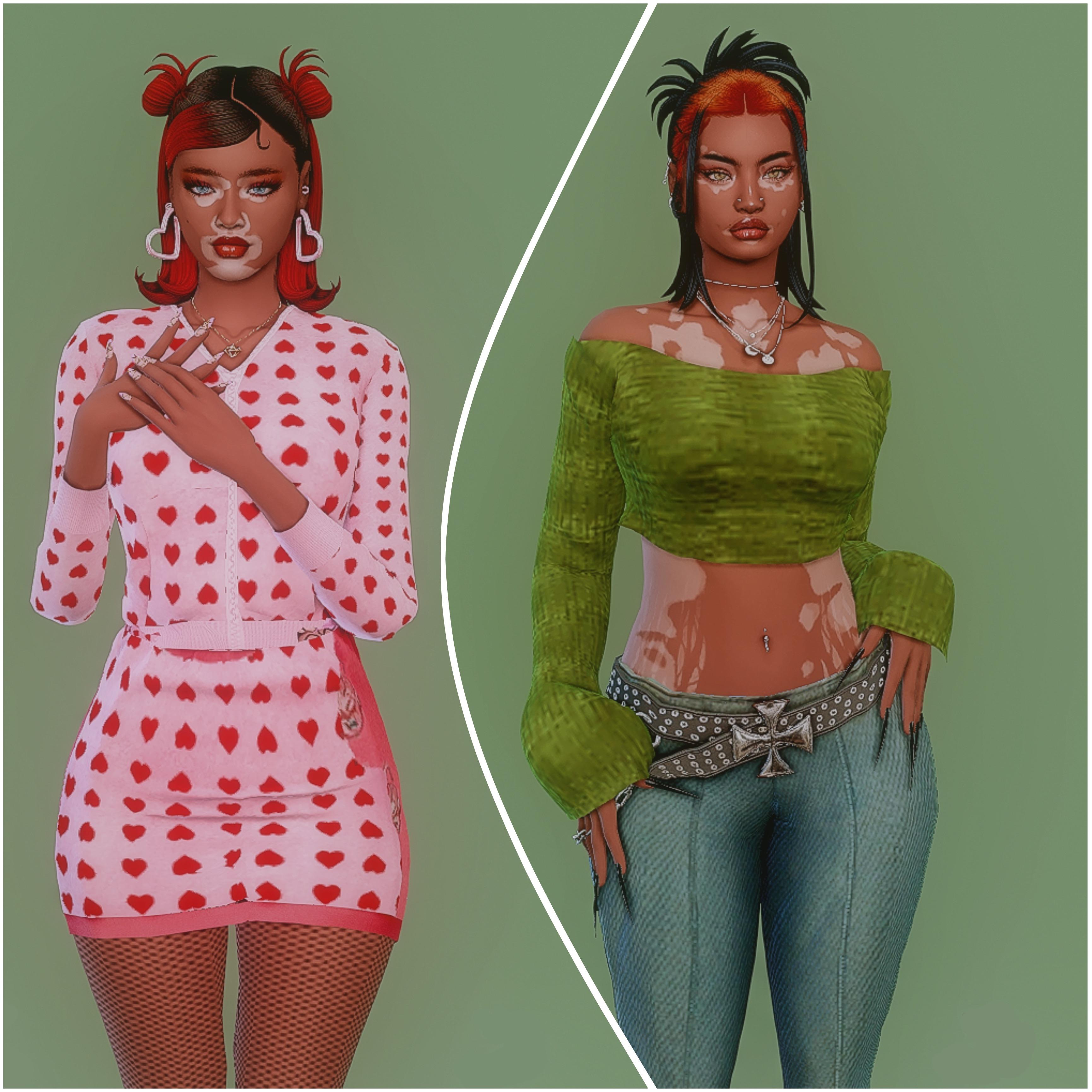 My fraternal twin sims have different aesthetics | Scrolller