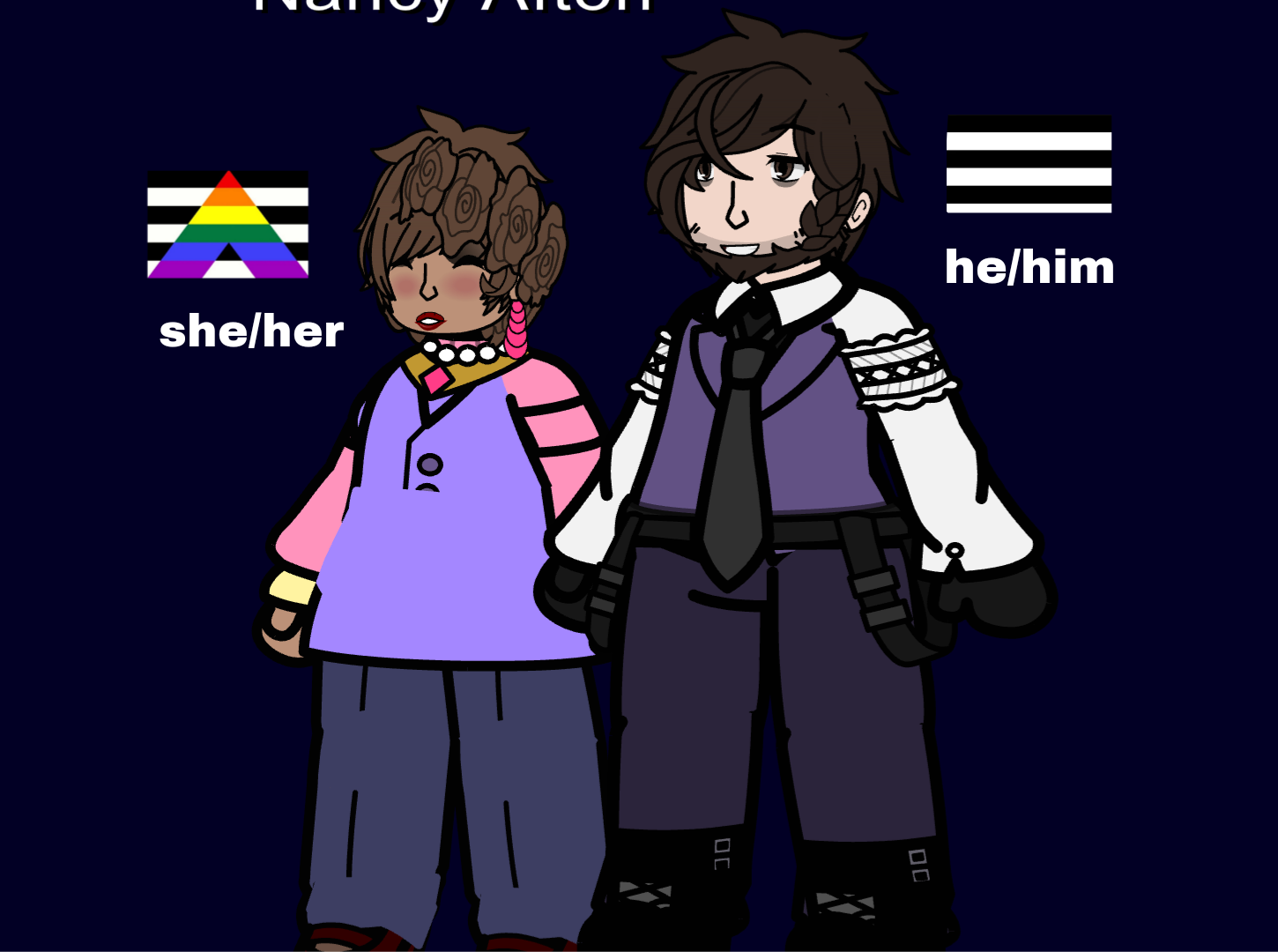 My designs + headcanons ! | Scrolller