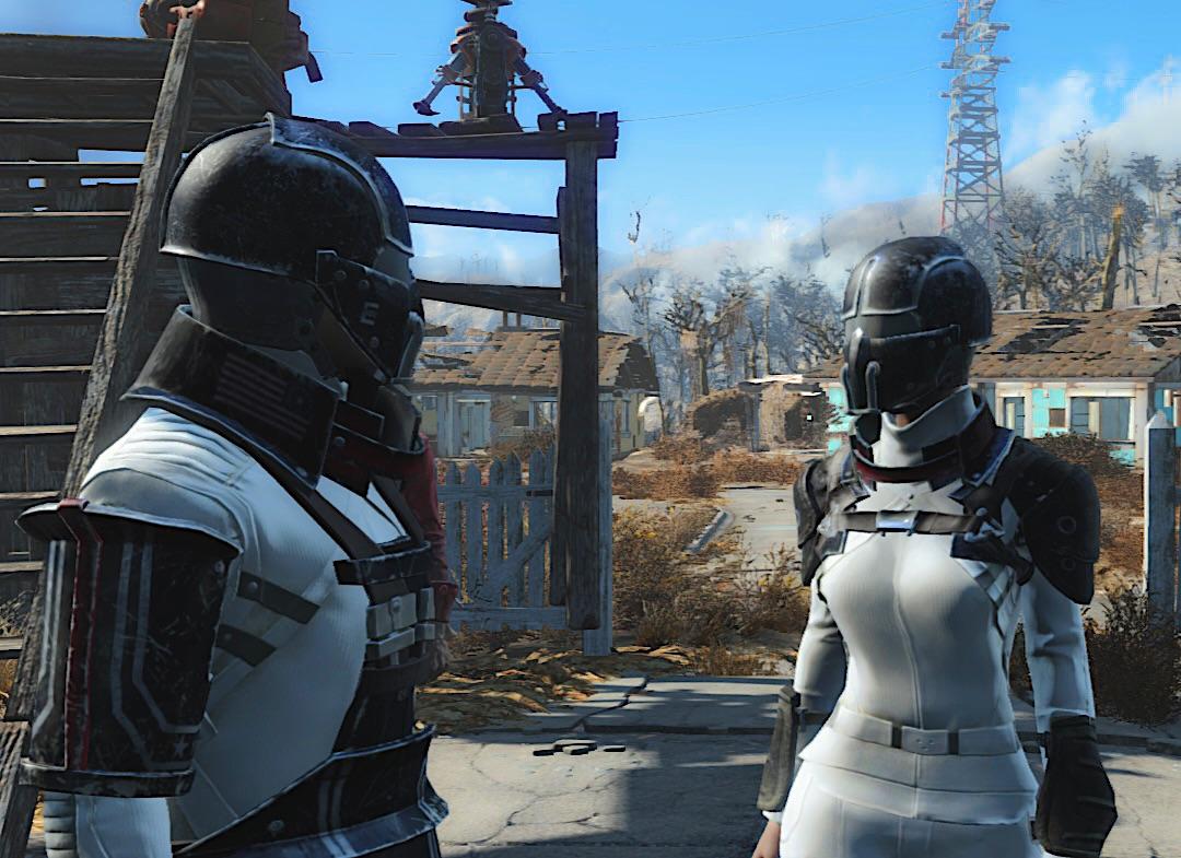 Really liking this update’s Enclave Paint + Here’s what synth armor looks like with it | Scrolller