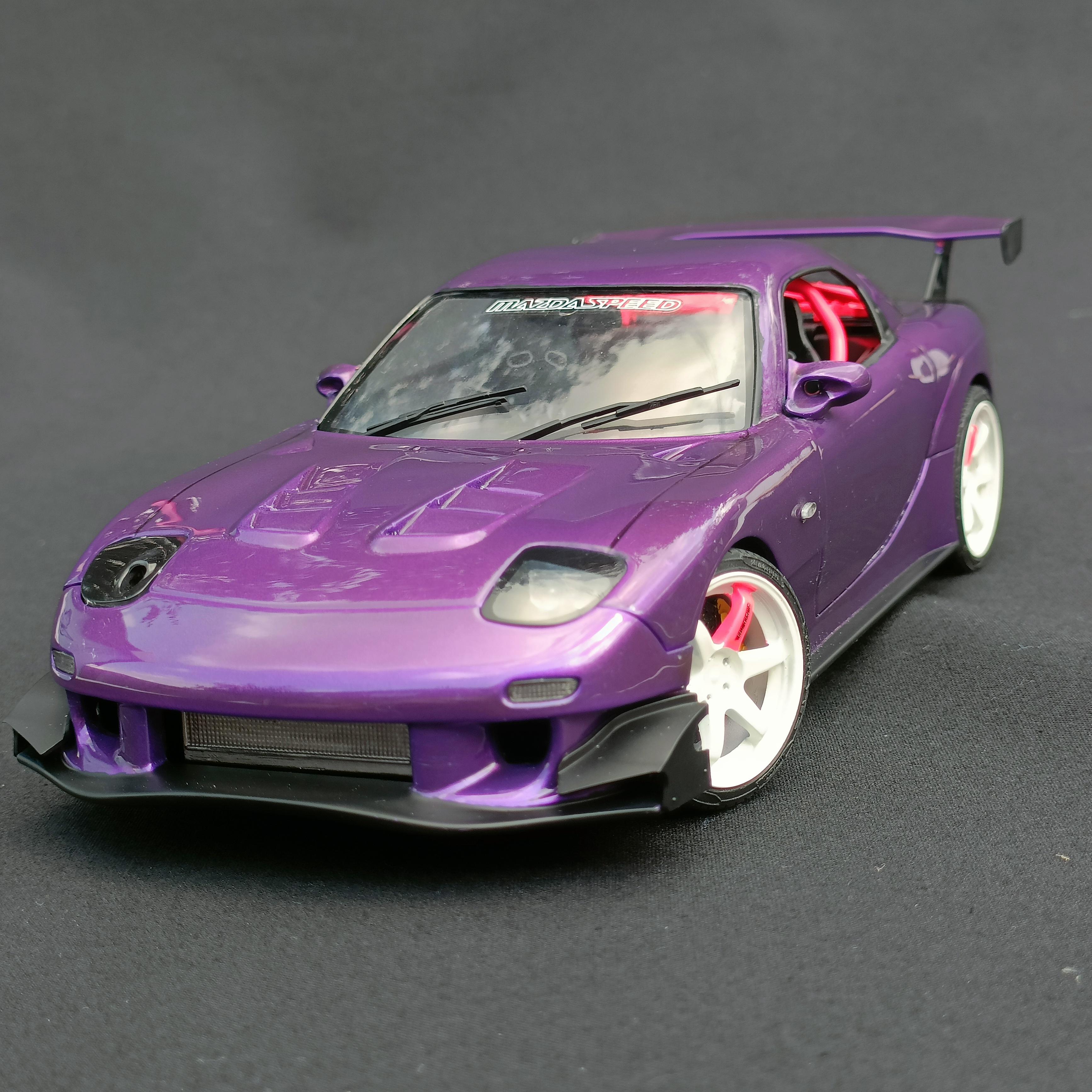 Aoshima Mazda RX7 (Initial D kit) | Scrolller