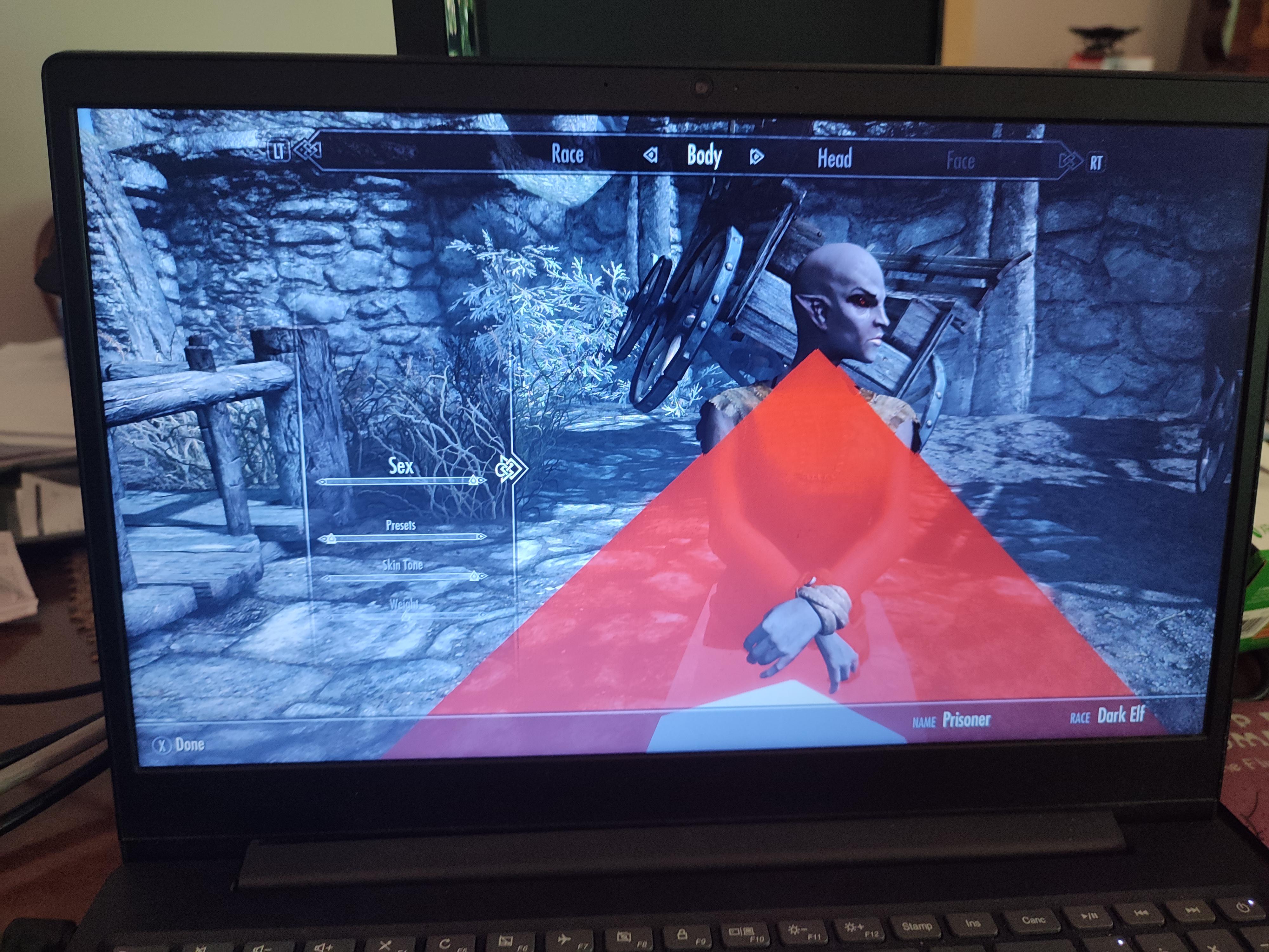 Character creation bug | Scrolller