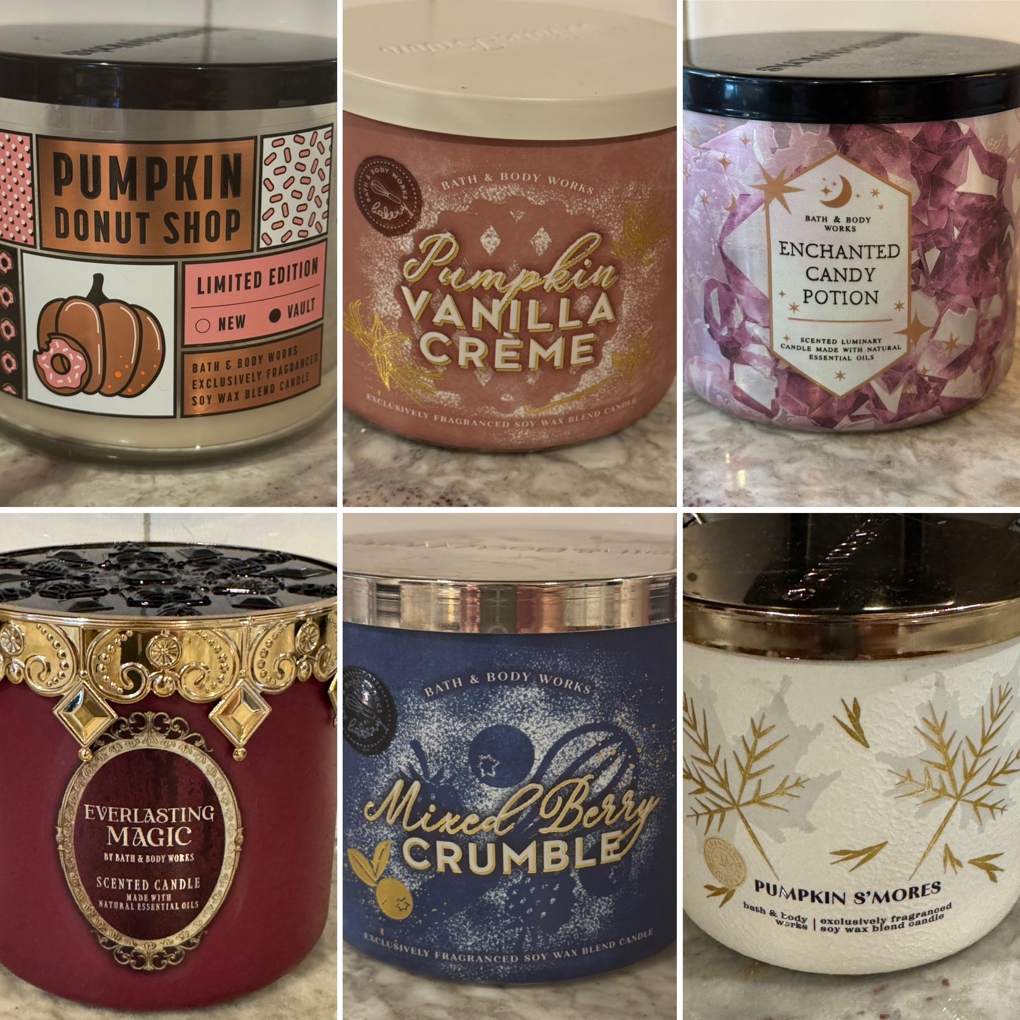 September and October Candle Empties | Scrolller