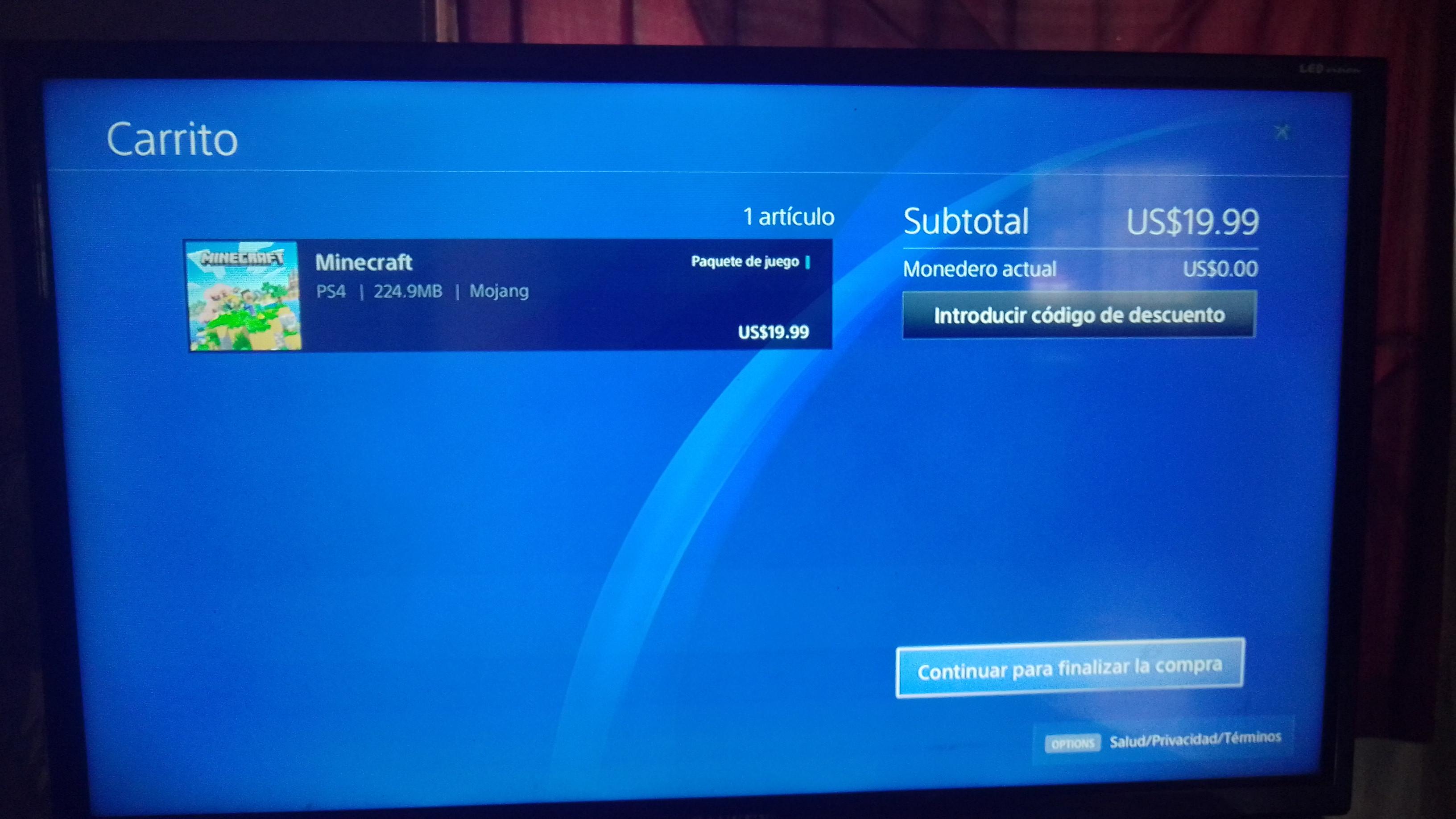 So Idk what is going on but can and should I get MC on ps4 | Scrolller